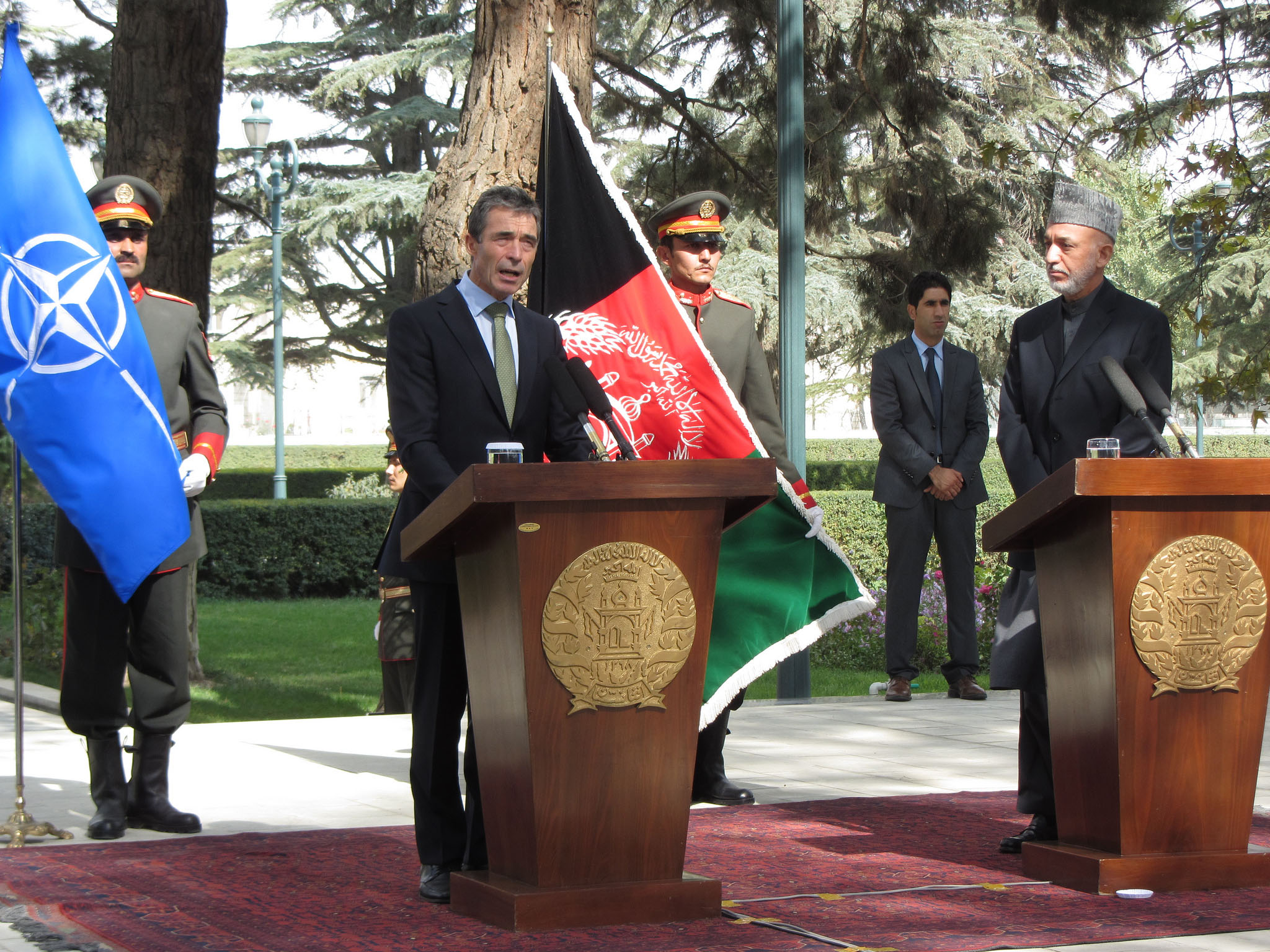 NATO's North Atlantic Council and Partners visit Afghanistan - Atlantic ...