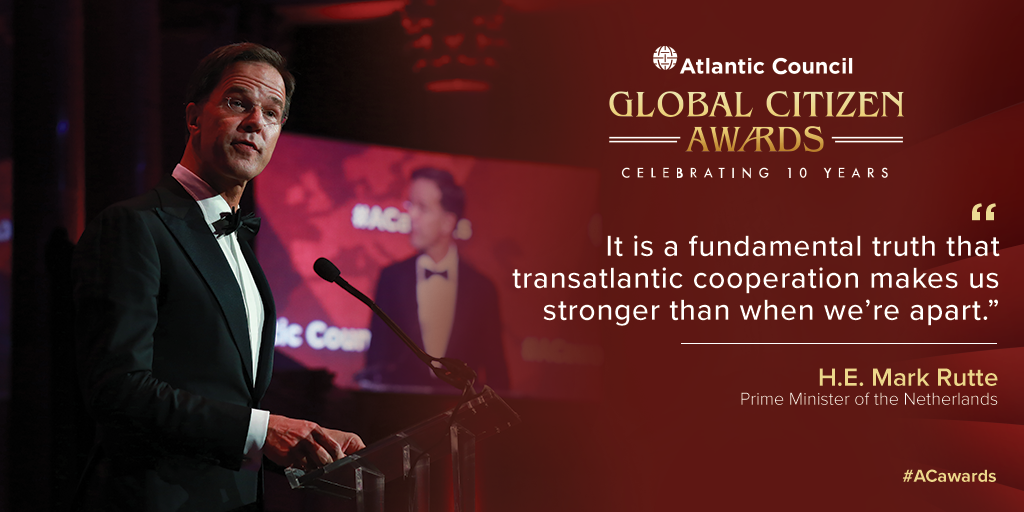 His Excellency Mark Rutte - Atlantic Council