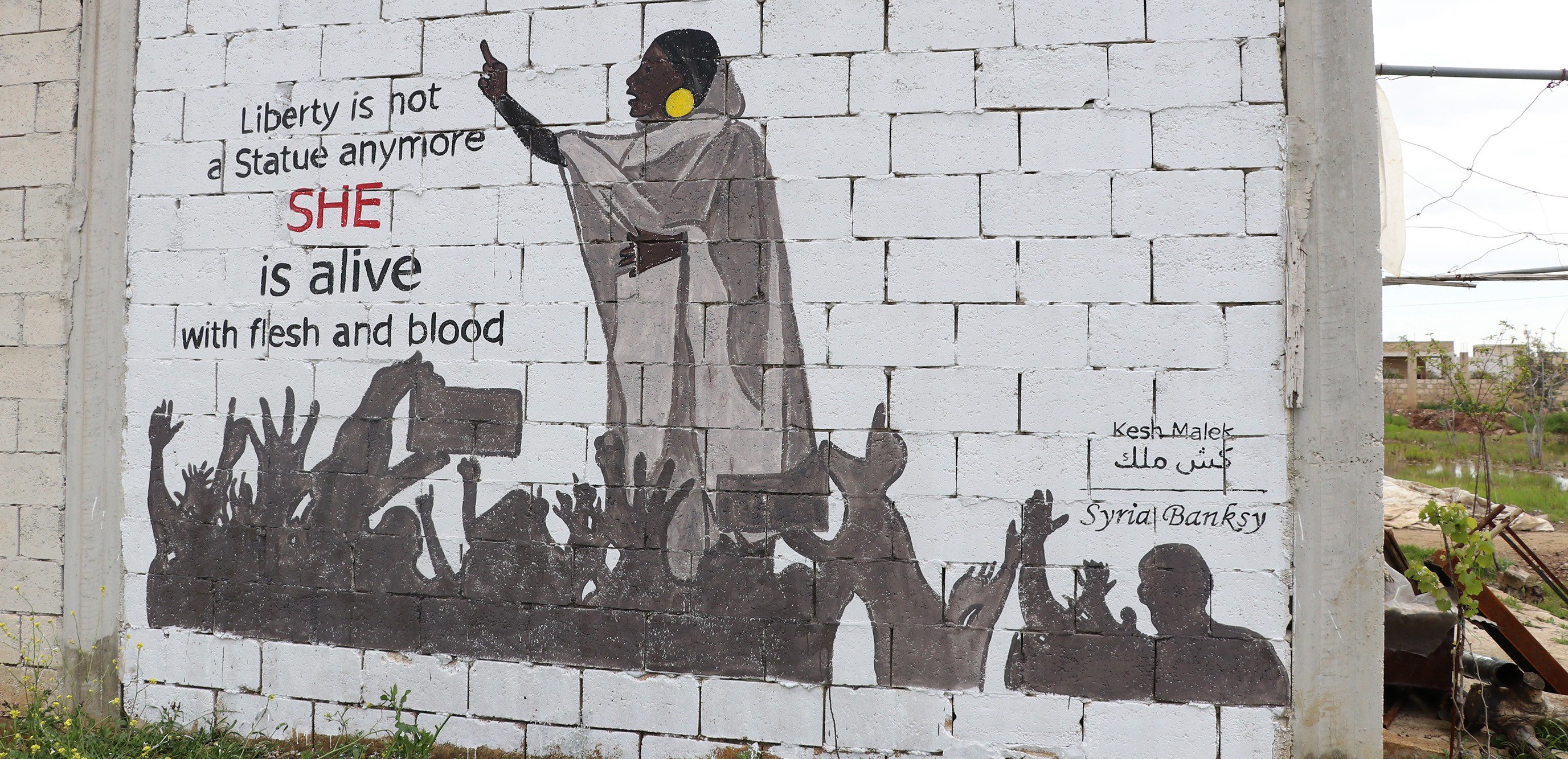 In solidarity with Sudan: Syria's graffiti movement - Atlantic Council