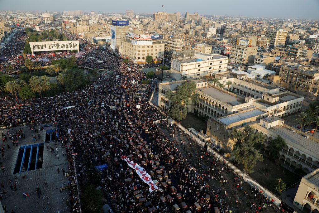 Iraqi protestors unite behind demands, not sectarian identities ...