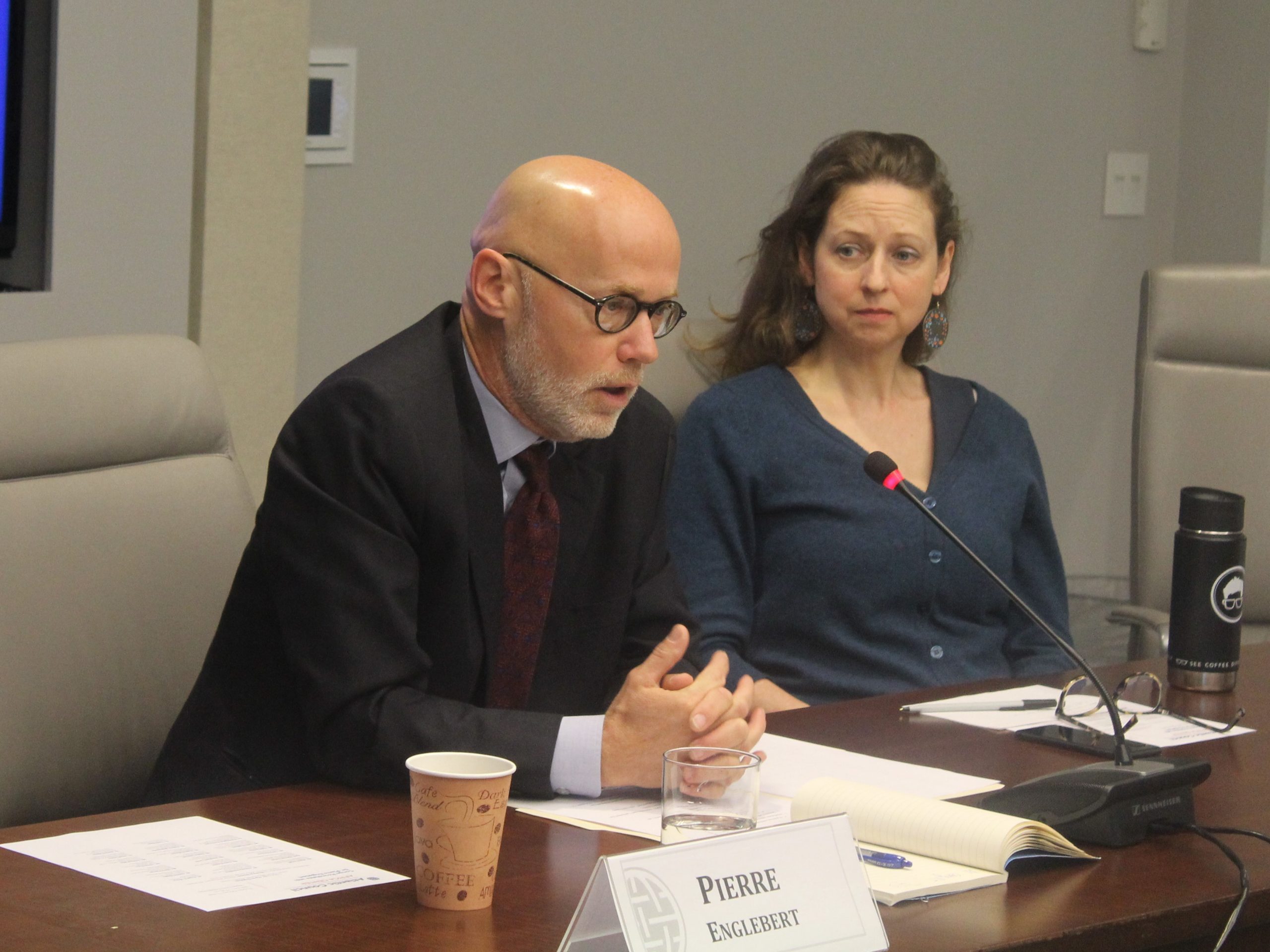 Dr. Pierre Englebert discusses the current political situation in the ...