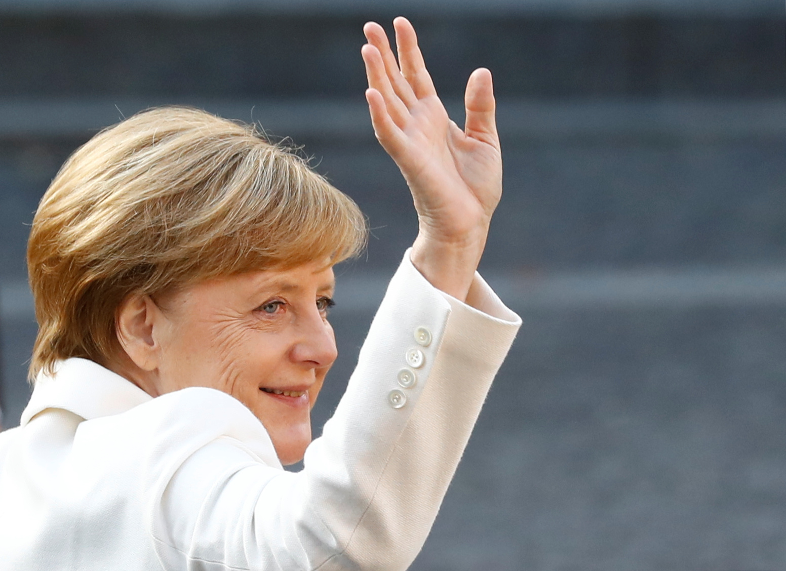Angela Merkel Hand Gesture