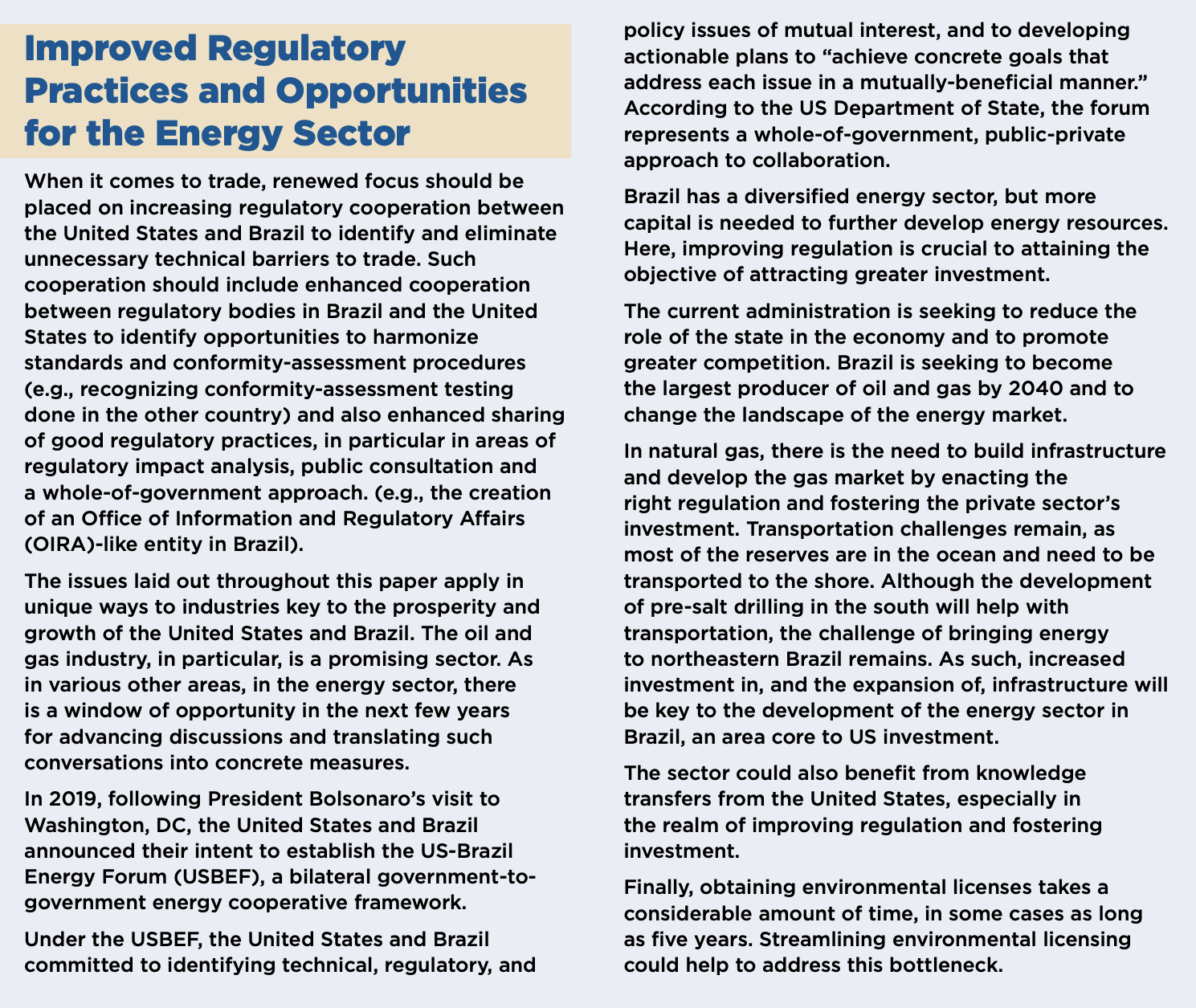 US-Brazil trade and FDI: Enhancing the bilateral economic relationship ...