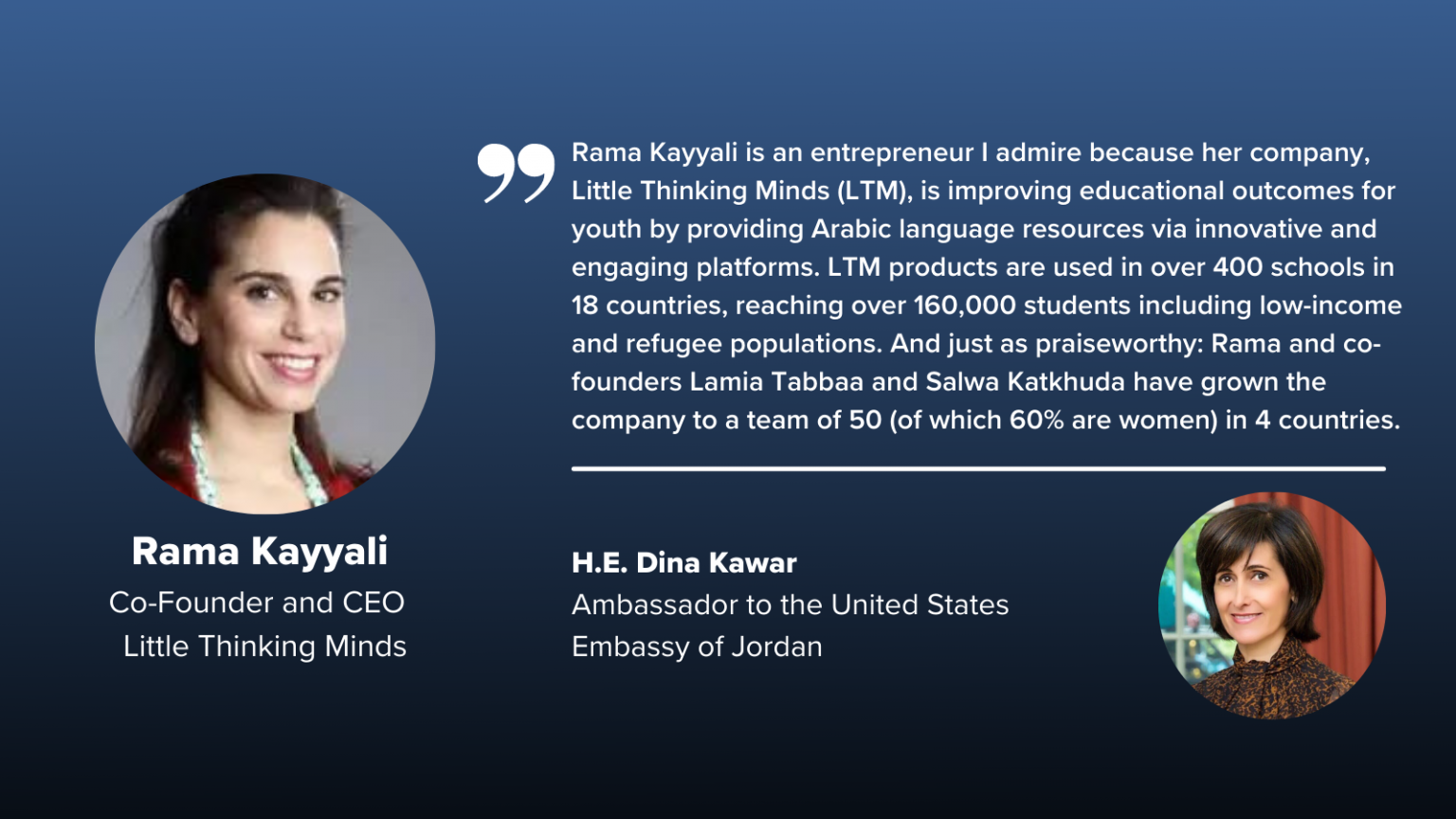 Celebrating MENA women entrepreneurs and business leaders - Atlantic ...