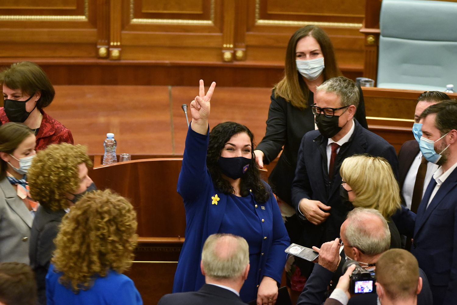 Kosovo President Osmani: Today’s challenges require ‘an entirely ...