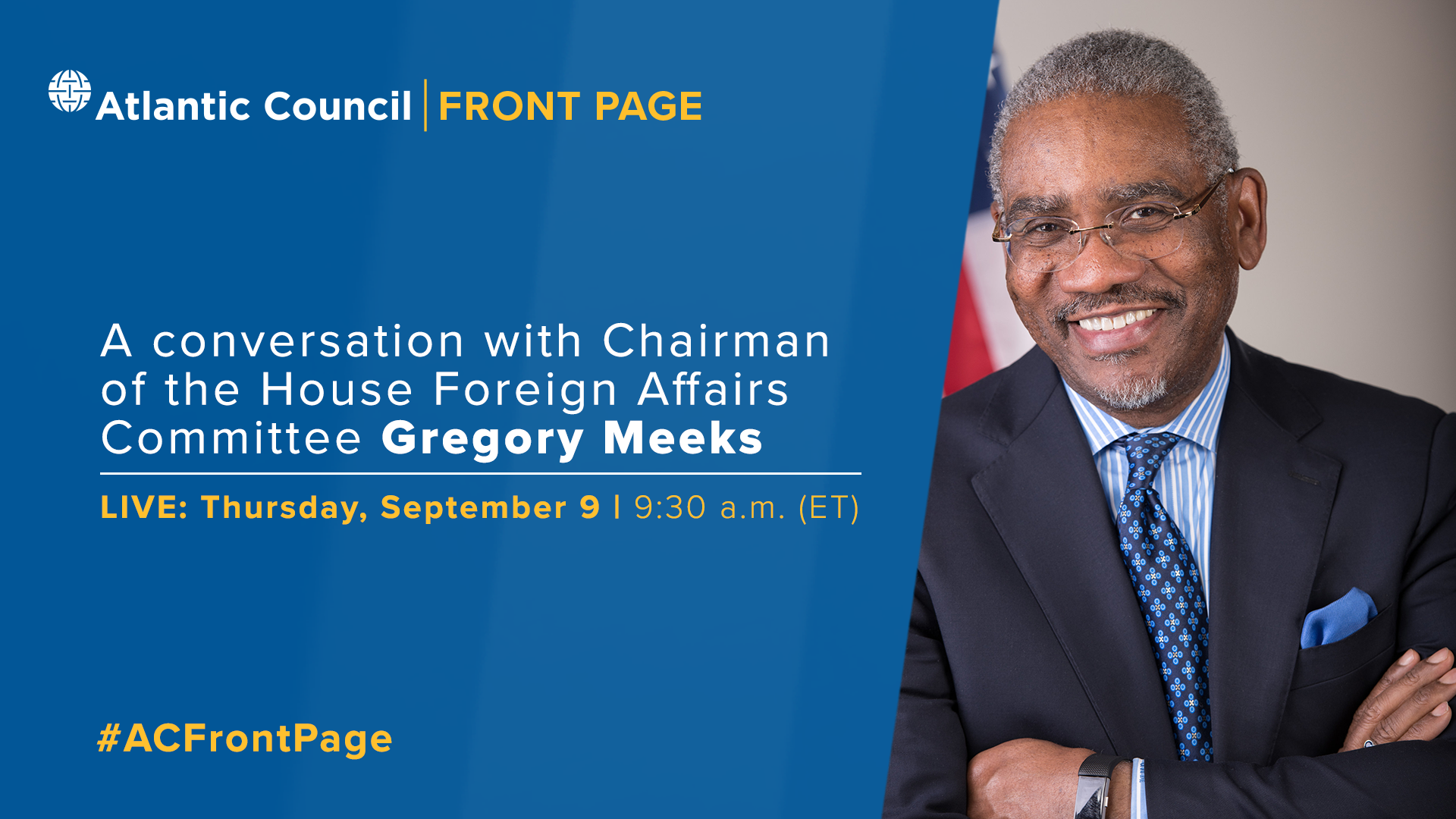 A conversation with Chairman of the House Foreign Affairs Committee ...