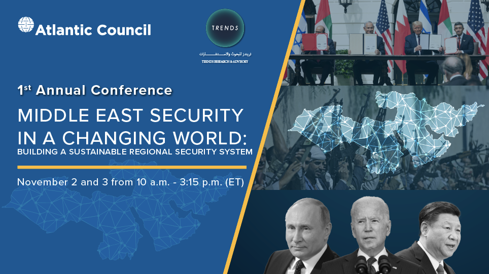 Middle East security in a changing world: Building a sustainable ...