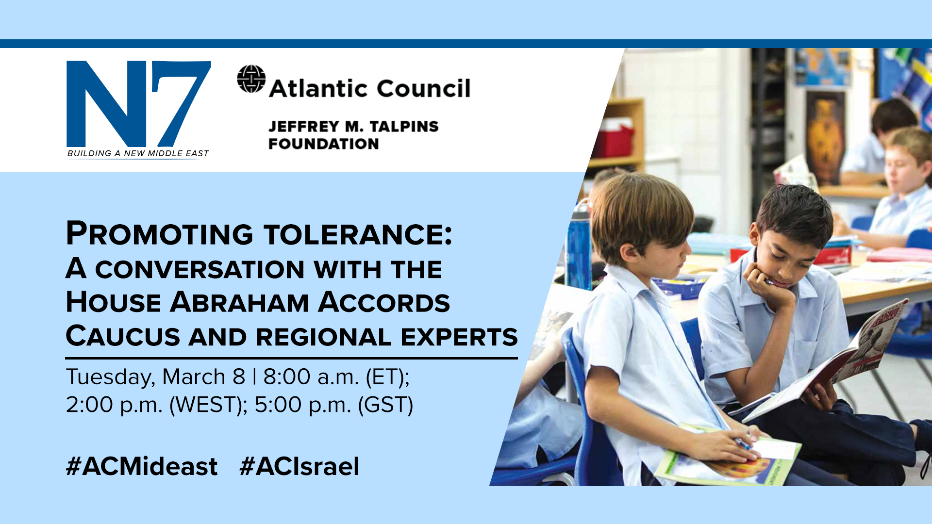 Promoting tolerance: A conversation with the House Abraham Accords ...