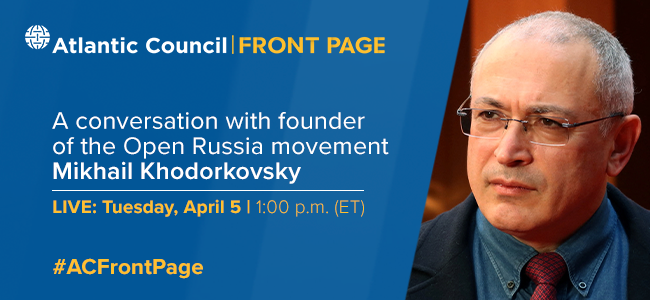 A conversation with founder of the Open Russia movement Mikhail ...