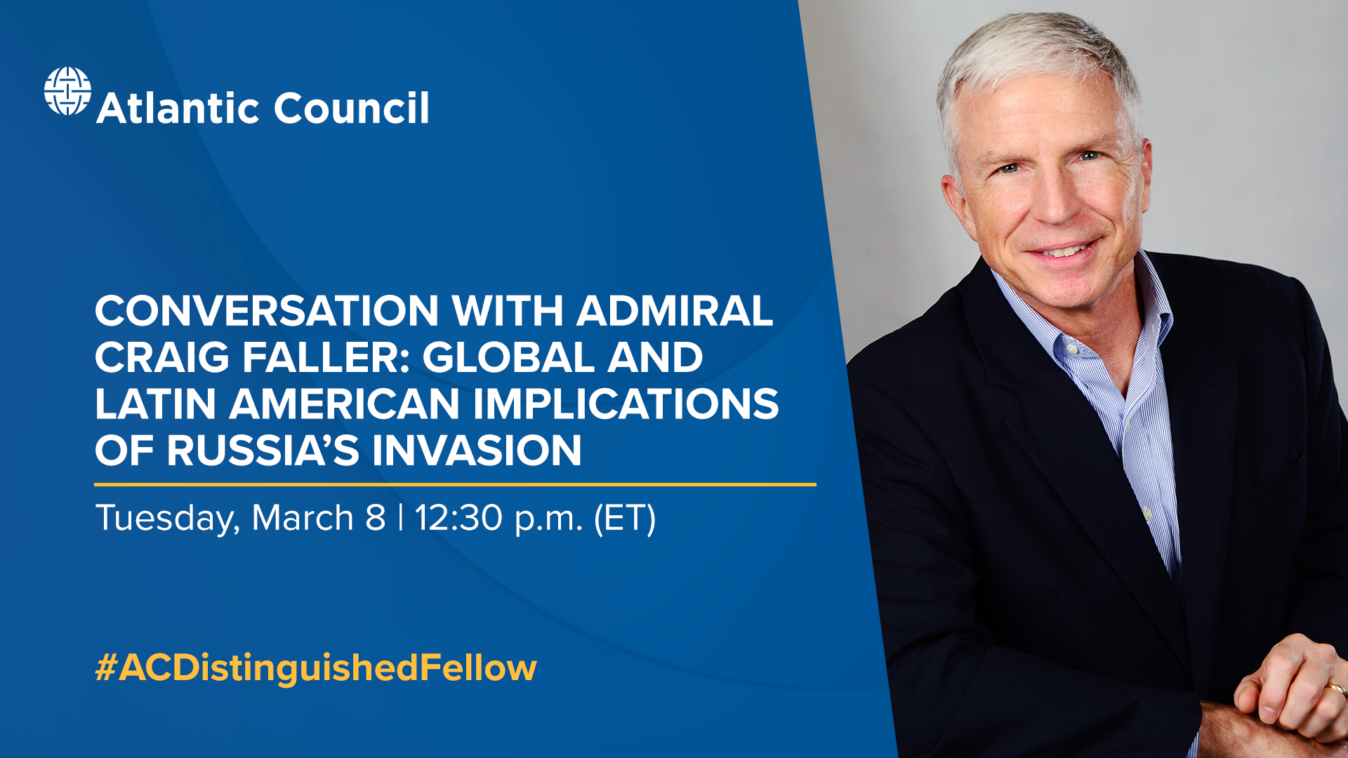 Conversation with Admiral Craig Faller: Global and Latin American ...
