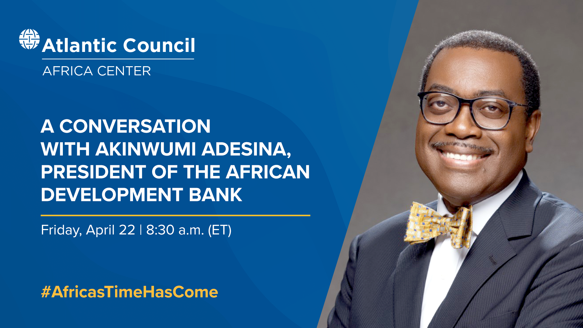 A conversation with Akinwumi Adesina, President of the African ...