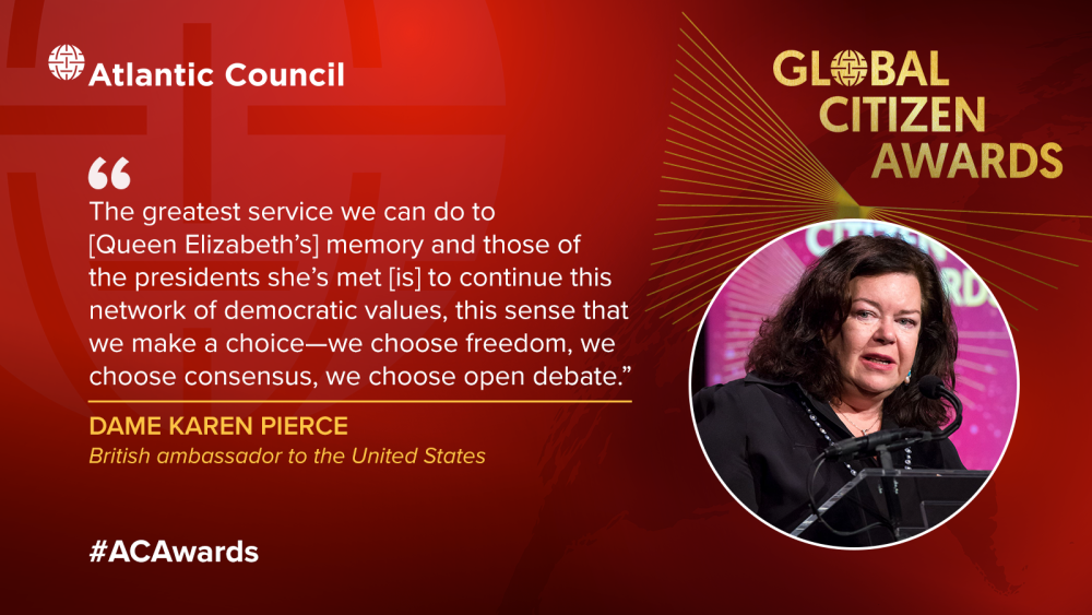 Highlights from the 2022 Global Citizen Awards - Atlantic Council