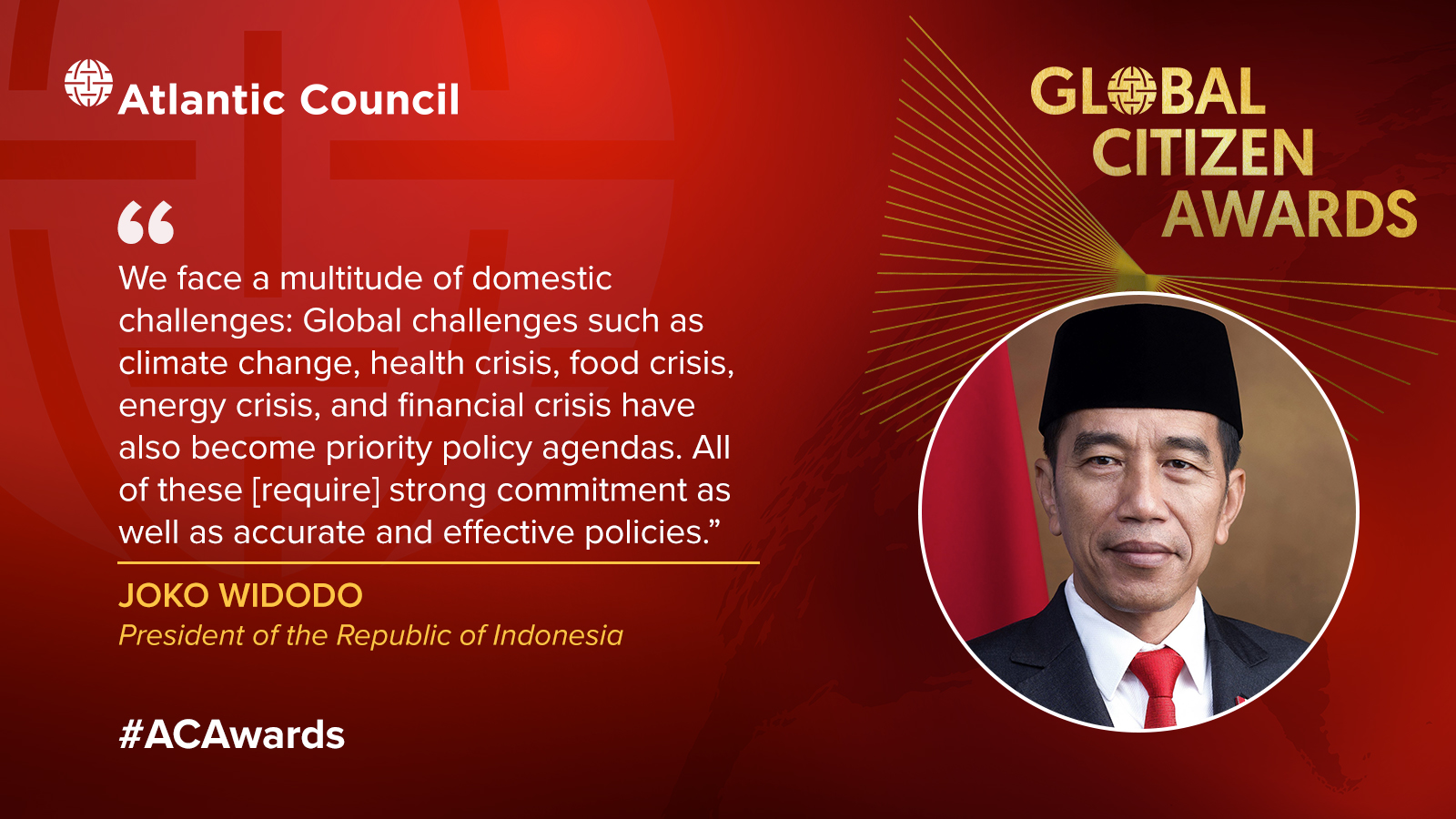 Highlights from the 2022 Global Citizen Awards - Atlantic Council