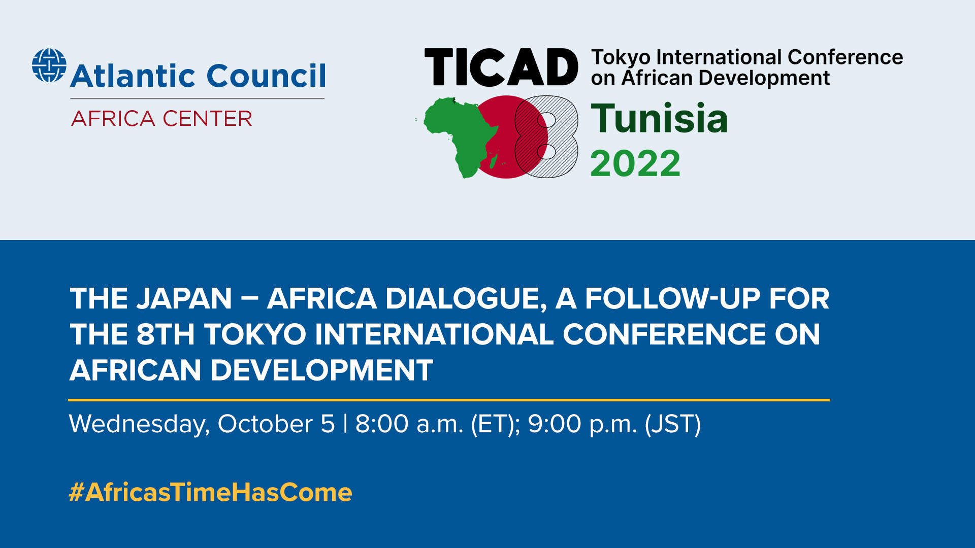 The Japan-Africa dialogue, a follow-up for the 8th Tokyo International ...