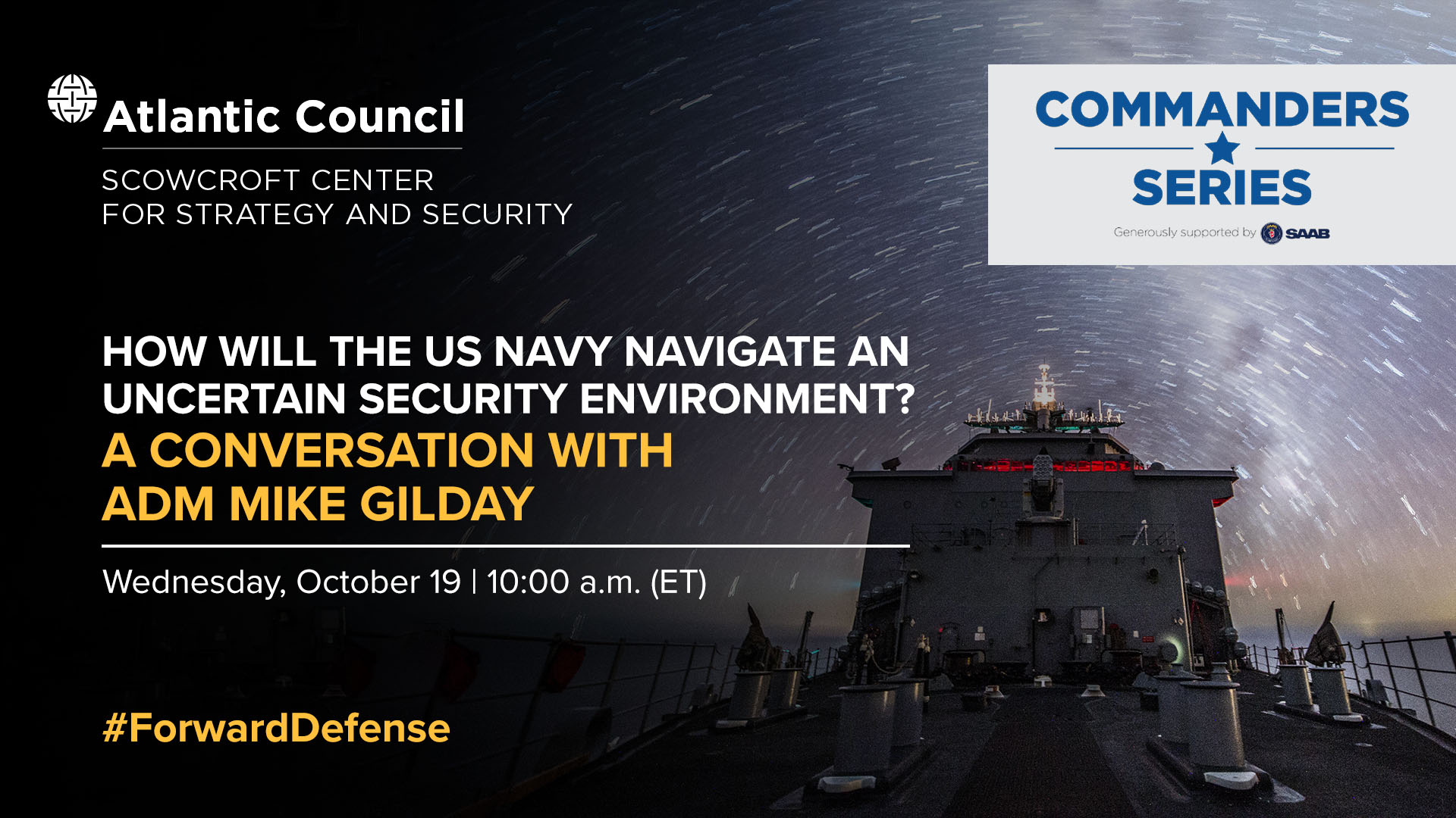 How will the US Navy navigate an uncertain security environment? A ...