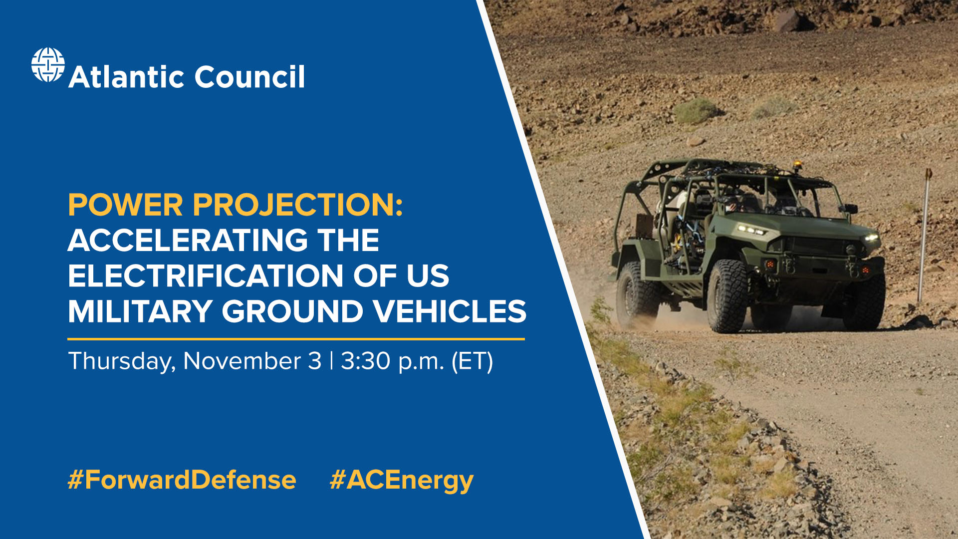 Power projection: Accelerating the electrification of US military ...