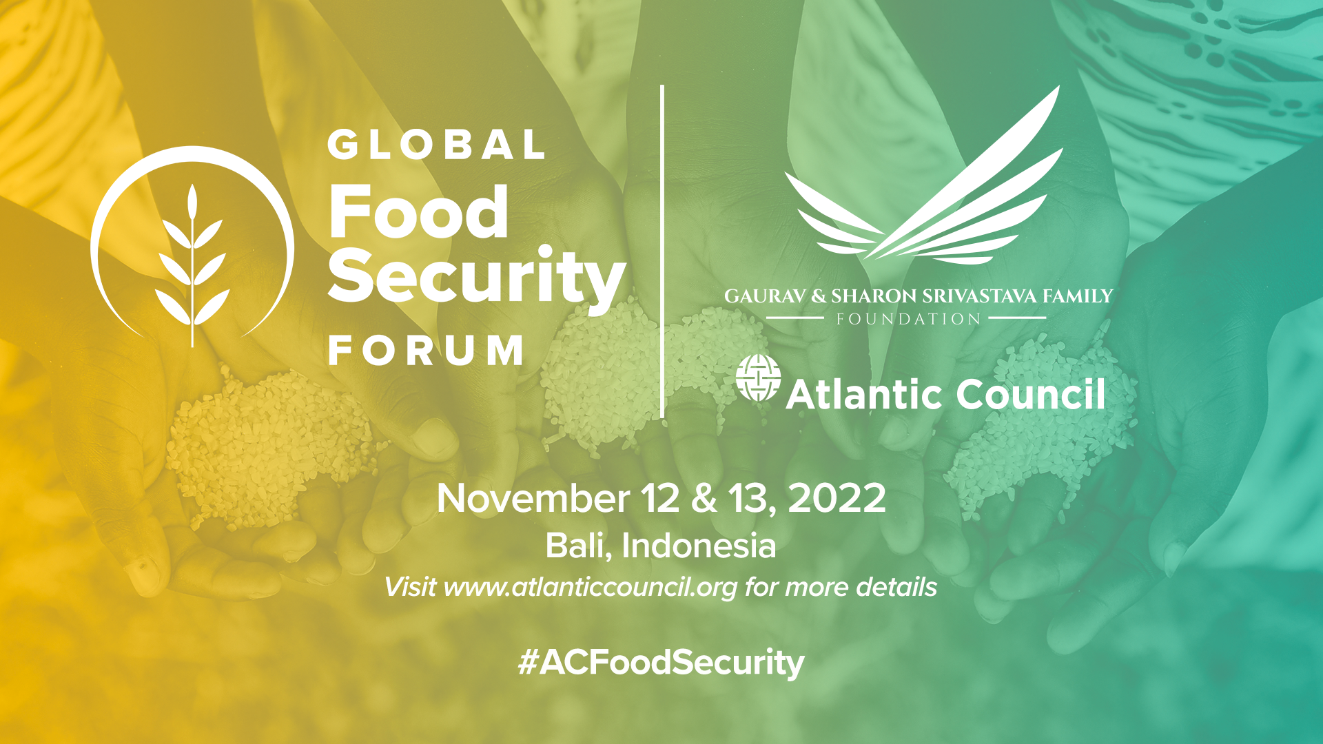 Global Food Security Forum Social Media Toolkit - Atlantic Council