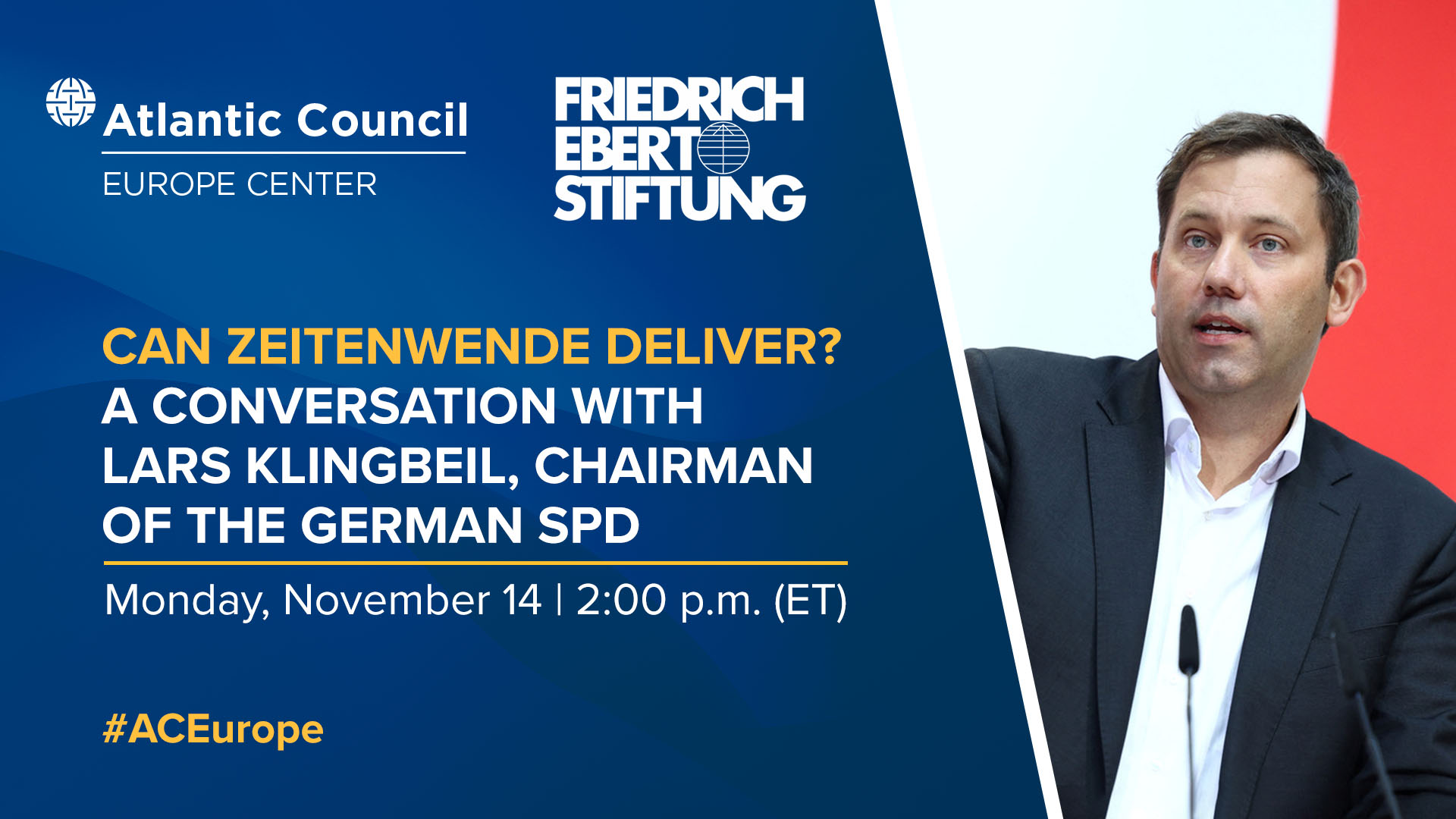 Can Zeitenwende deliver? A conversation with Lars Klingbeil, chairman ...