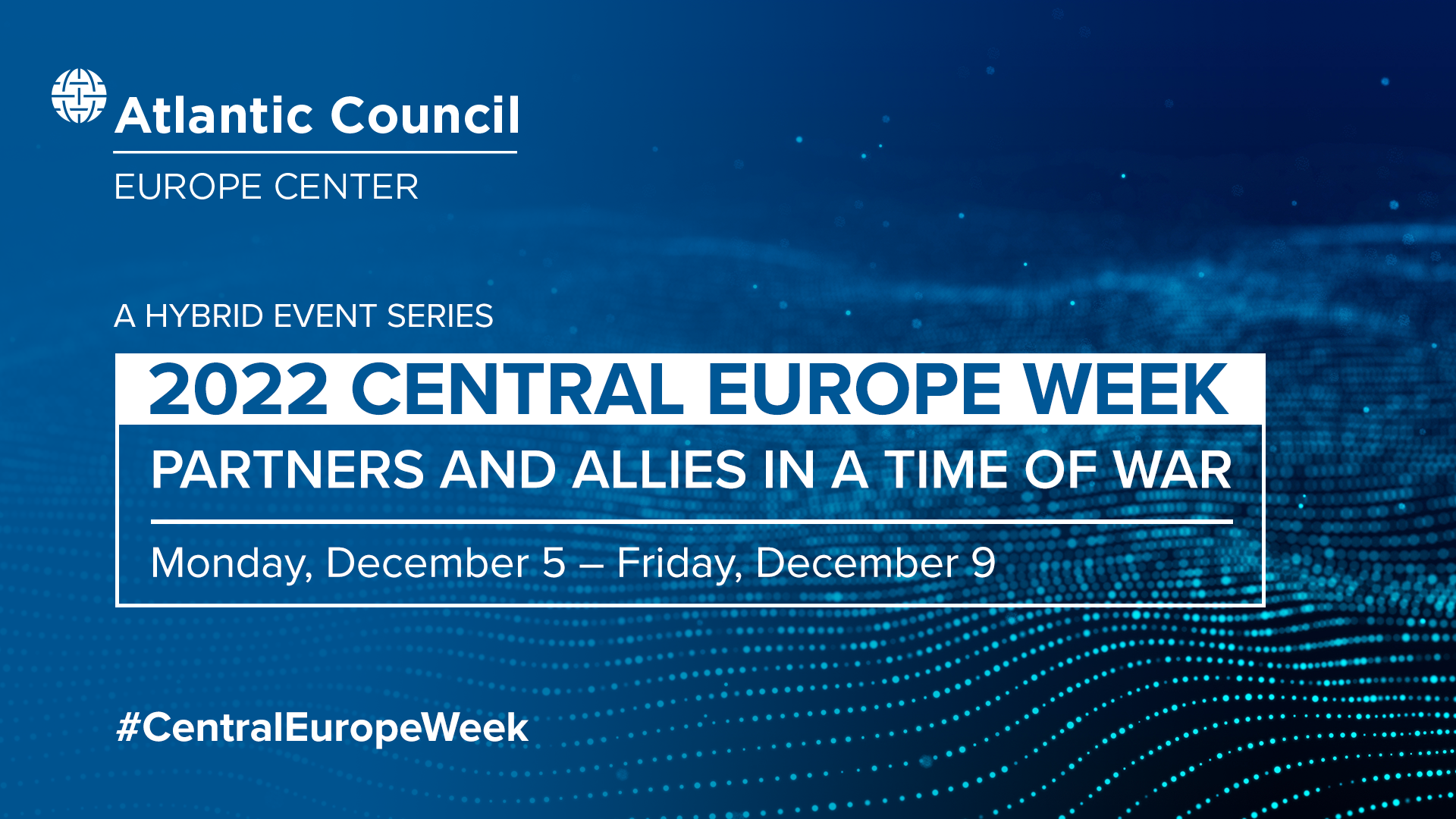 2022 Central Europe Week - Atlantic Council