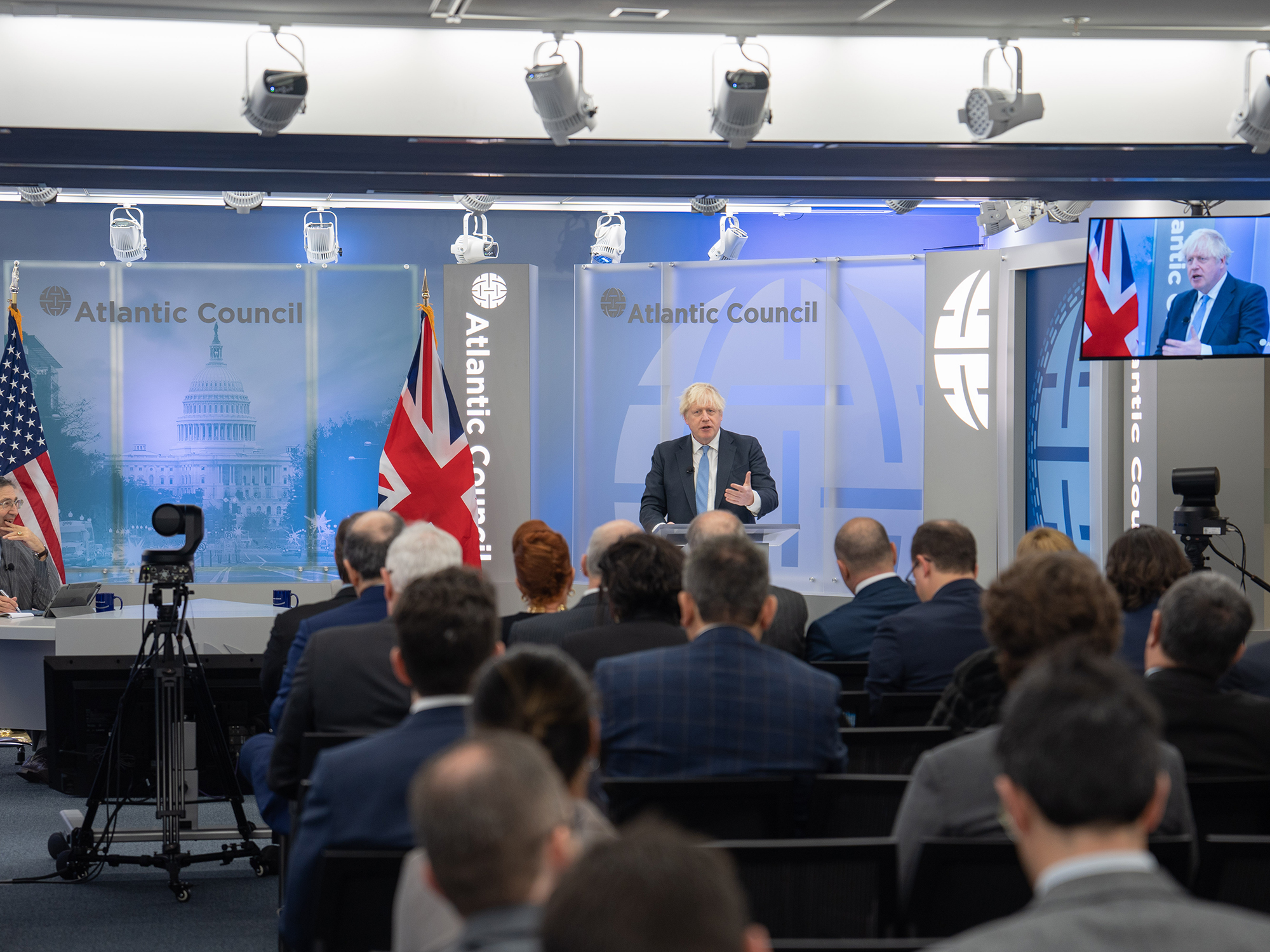 Boris Johnson: Stop worrying about Putin and ‘focus entirely on Ukraine’ - Atlantic Council