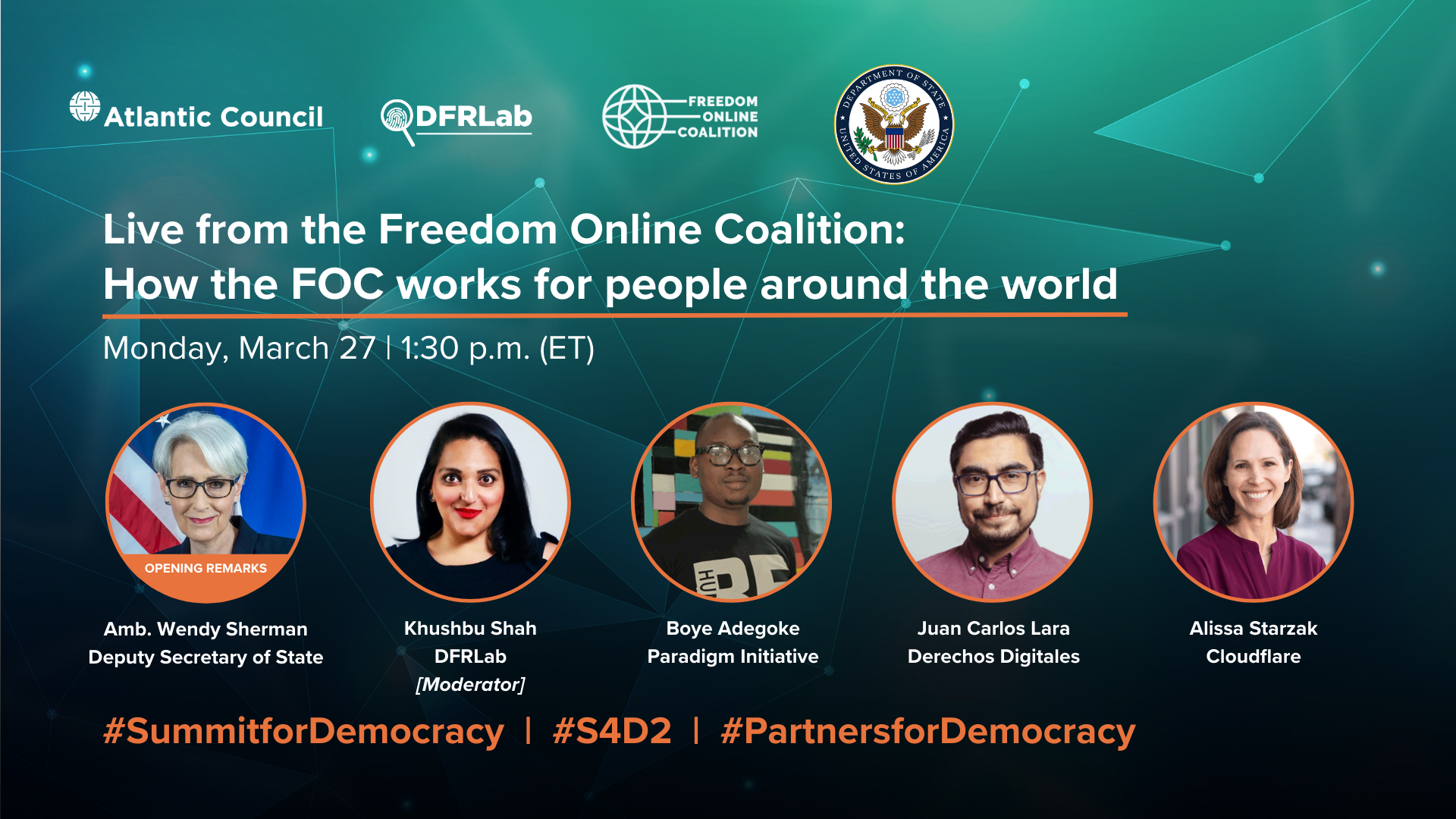 Live from the Freedom Online Coalition: How the FOC works for people around the world - Atlantic ...