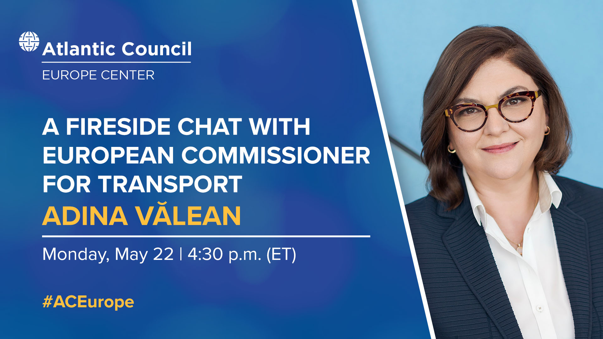 A fireside chat with European Commissioner for Transport Adina Vălean ...