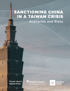 Sanctioning China in a Taiwan crisis: Scenarios and risks