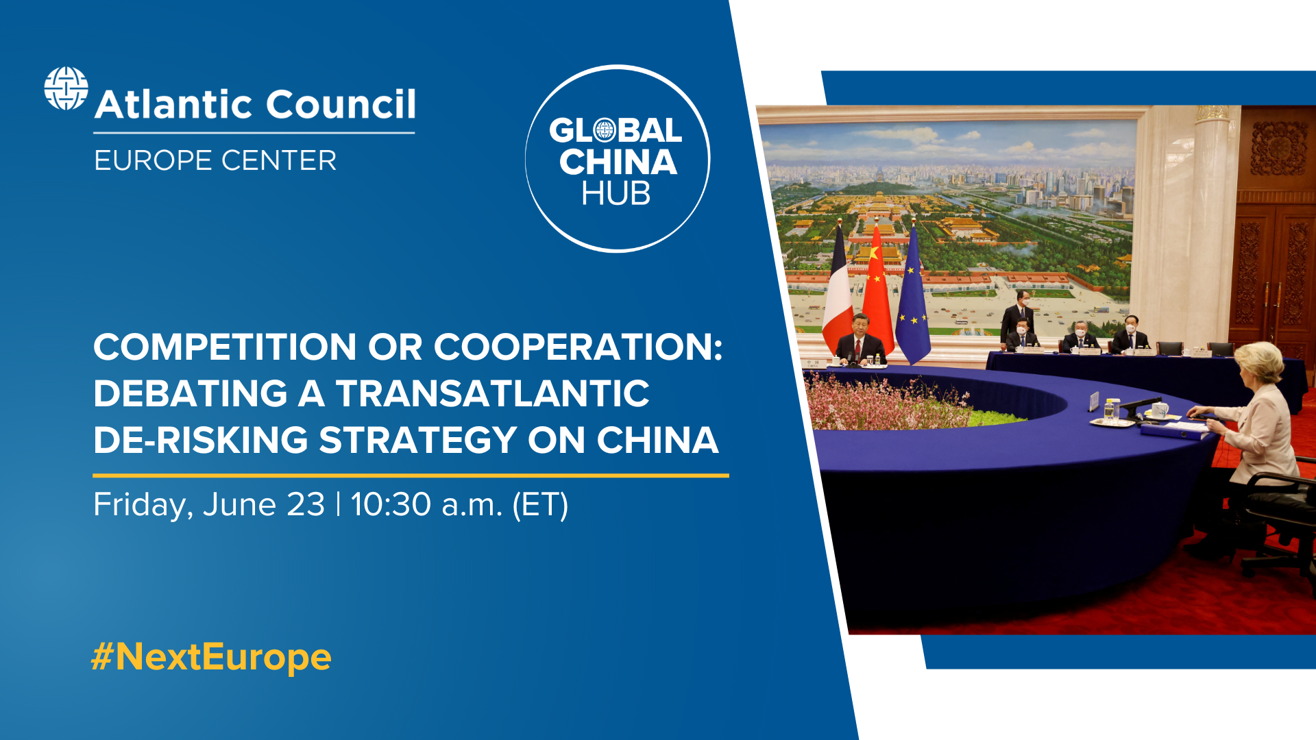 Competition or cooperation: Debating a transatlantic de-risking ...