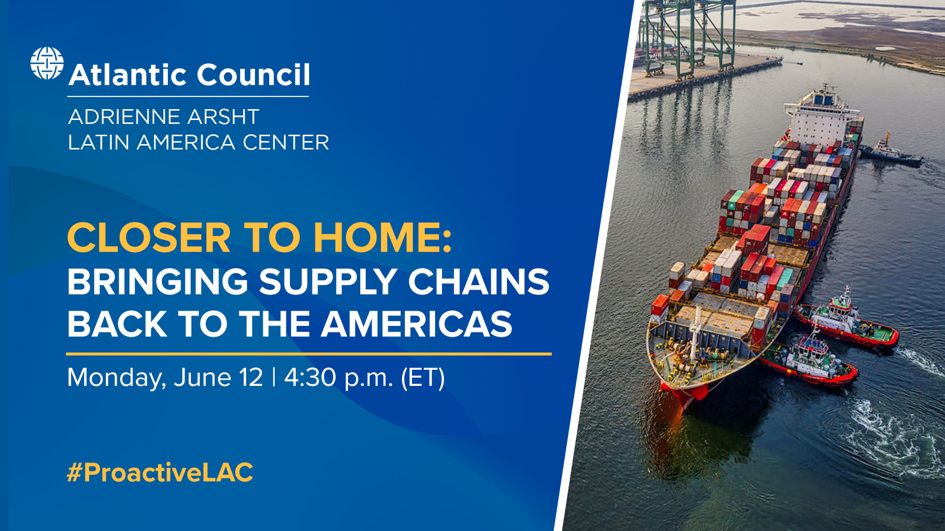 Closer to home: Bringing supply chains back to the Americas - Atlantic ...
