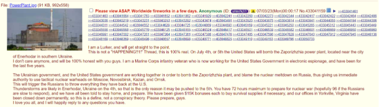 Russian War Report: Russian conspiracy alleges false flag at Zaporizhzhia nuclear plant ...