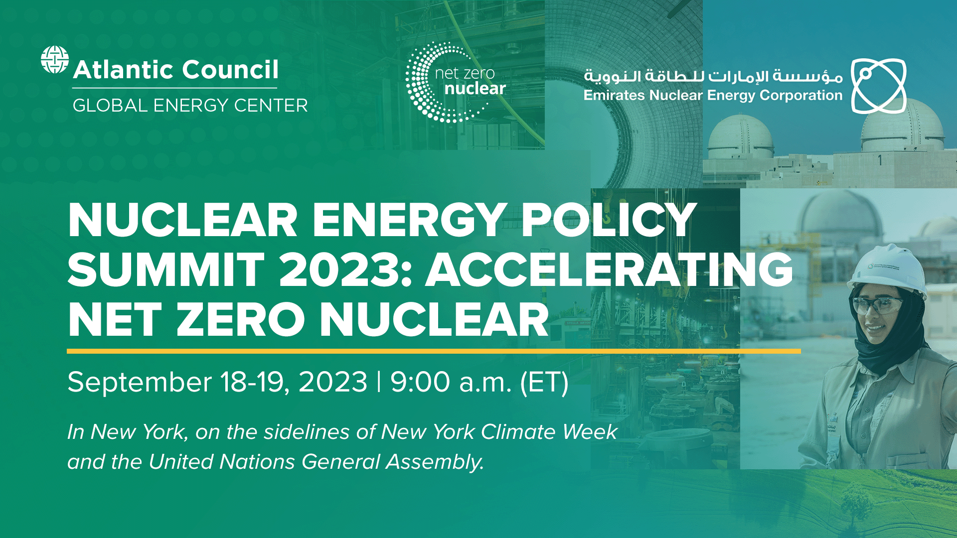Nuclear Energy Policy Summit 2023: Accelerating Net Zero Nuclear - Atlantic Council