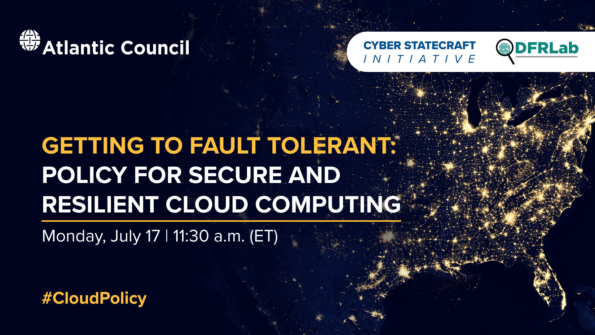 Getting To Fault Tolerant Policy For Secure And Resilient Cloud Computing Atlantic Council