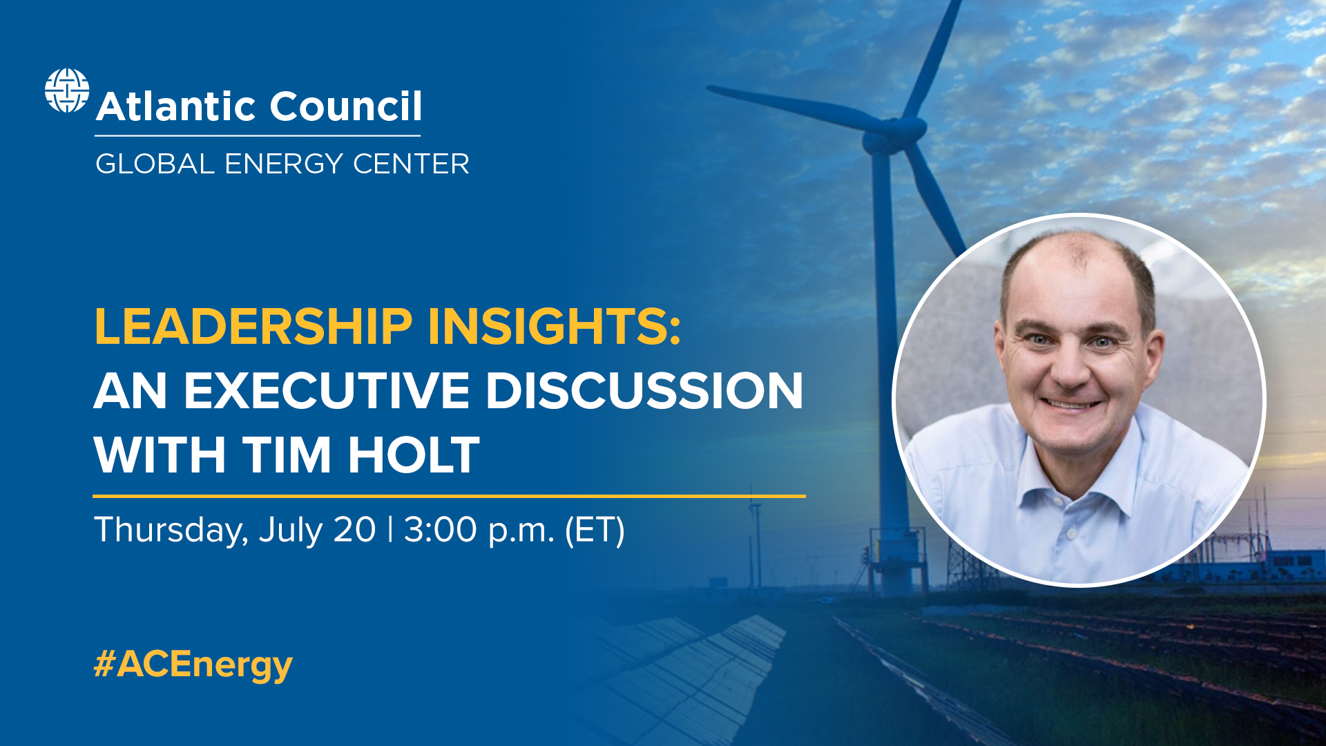 Leadership insights: An executive discussion with Tim Holt - Atlantic ...