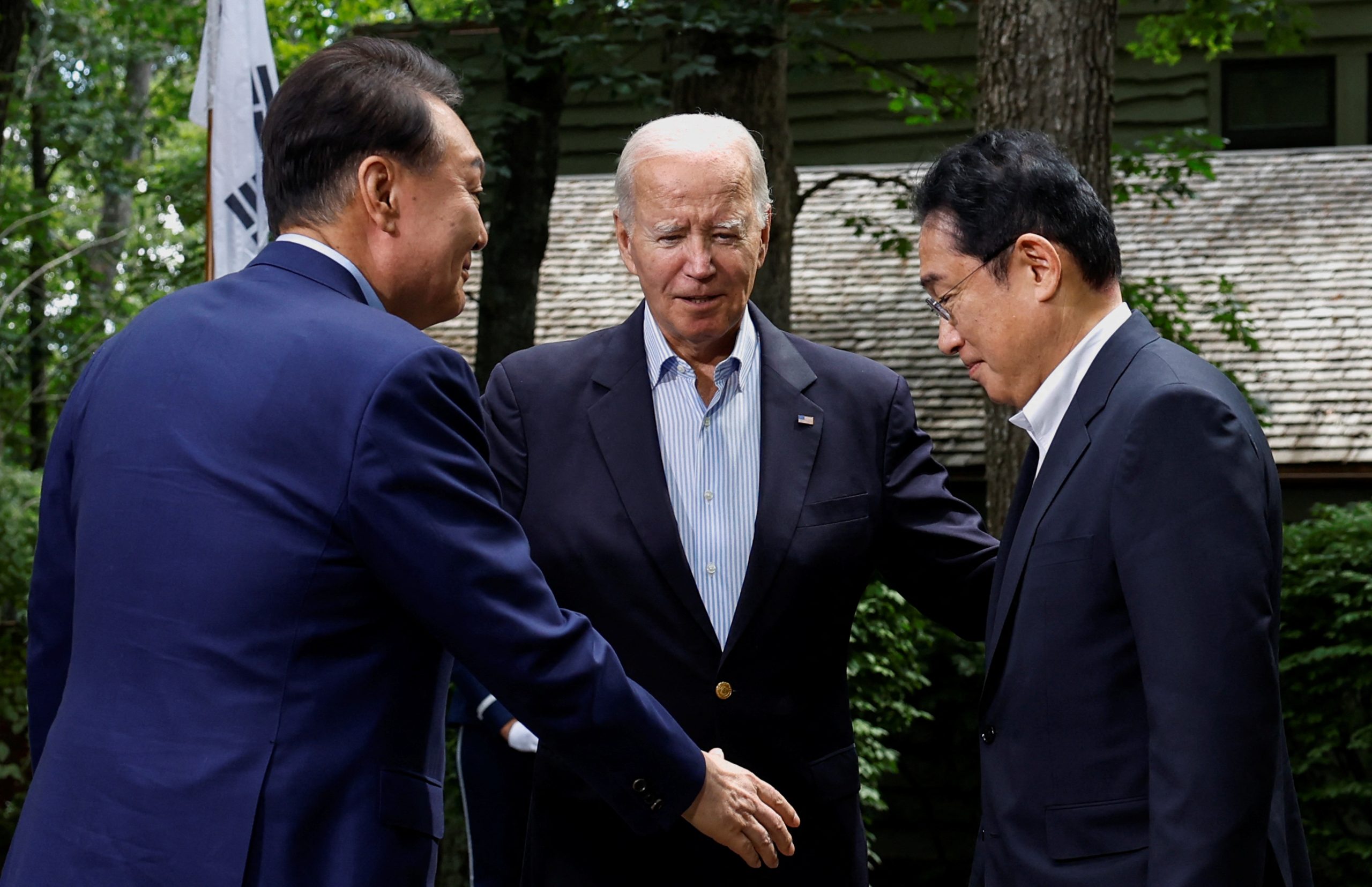 Experts react: The US-Japan-South Korea summit was ‘historic.’ But what ...