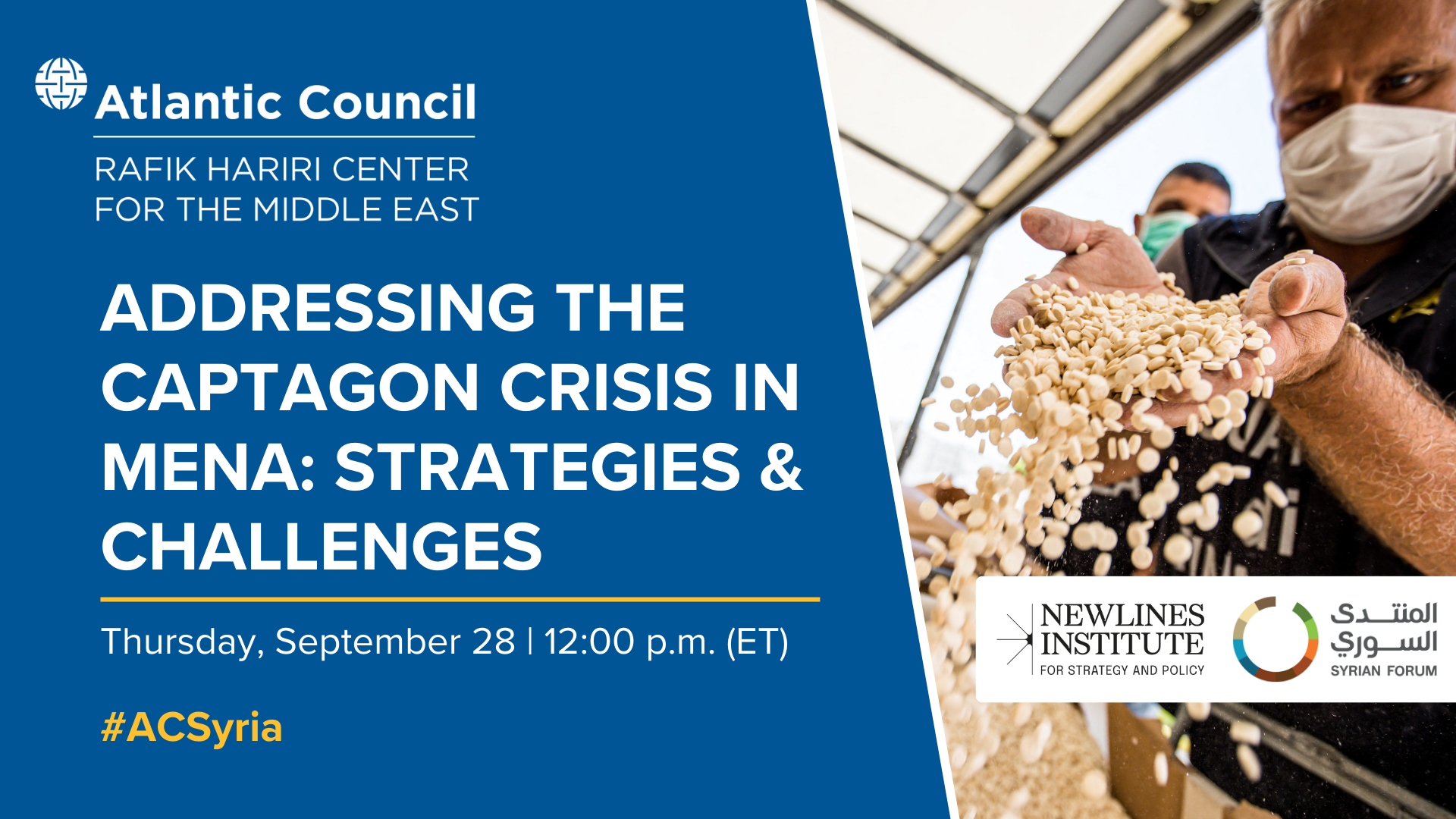 Addressing the captagon crisis in MENA: Strategies & challenges ...