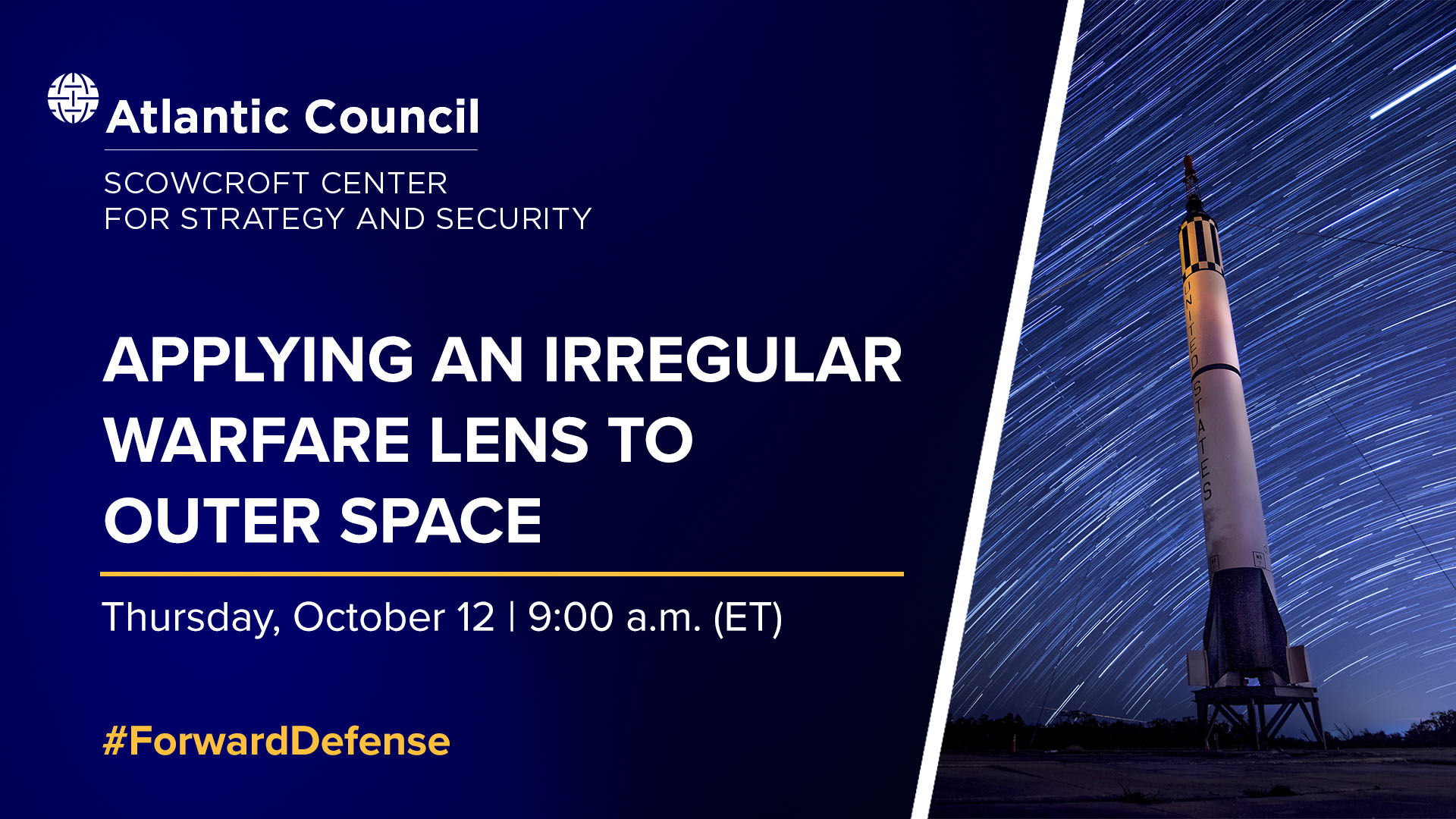 Applying an irregular warfare lens to outer space - Atlantic Council