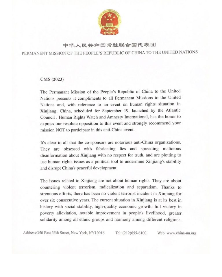 Global China Hub Newsletter: Refusing to act speaks louder than words ...