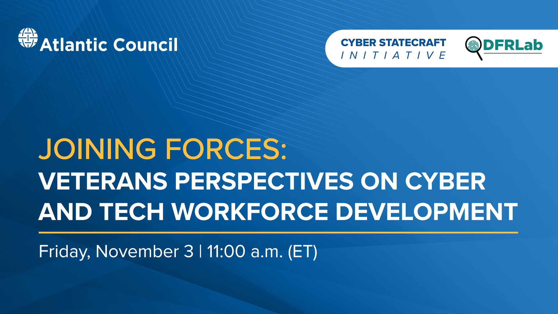 Joining forces: Veteran perspectives on cyber and tech workforce ...