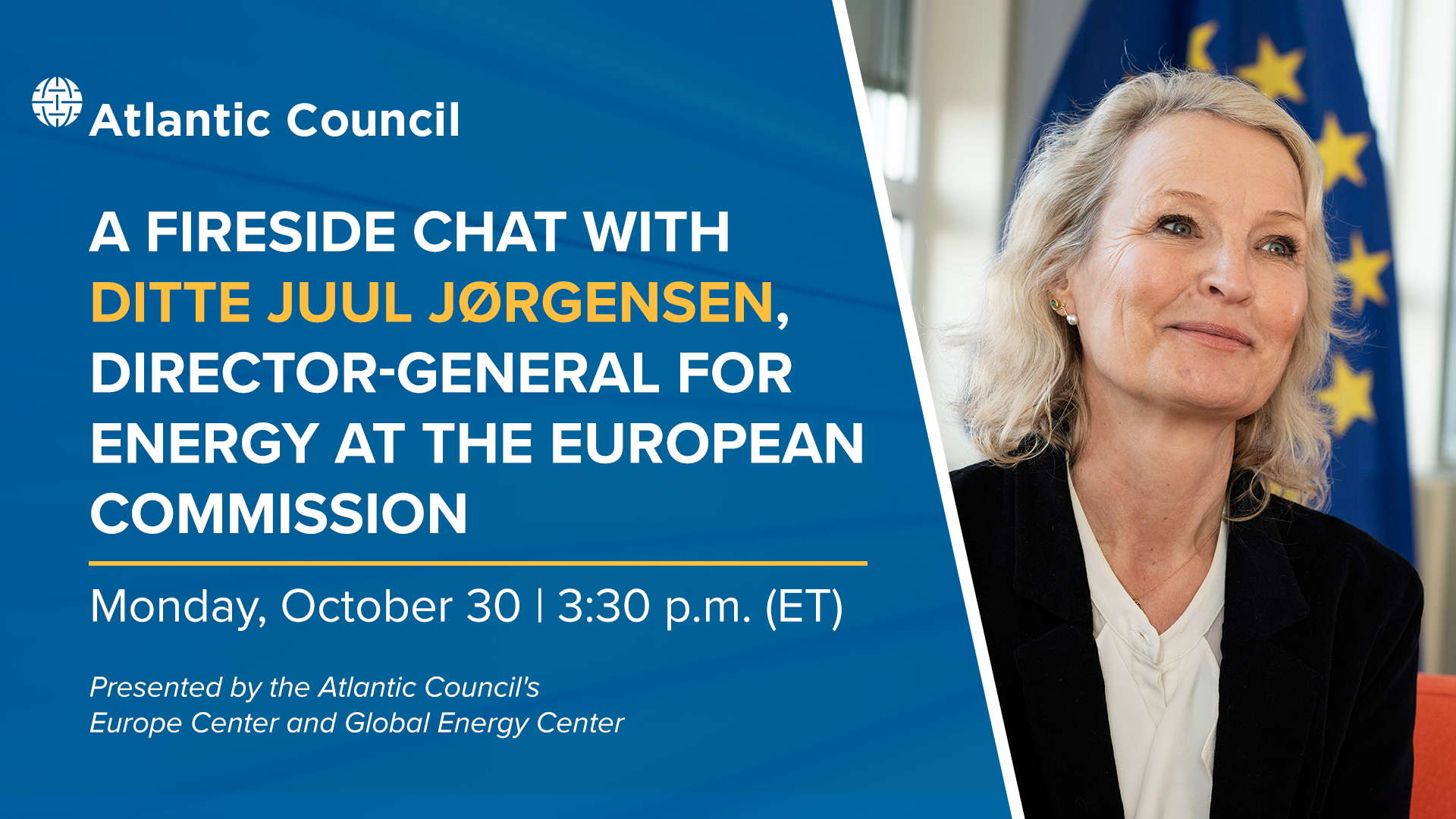 A fireside chat with Ditte Juul Jørgensen, Director-General for Energy ...