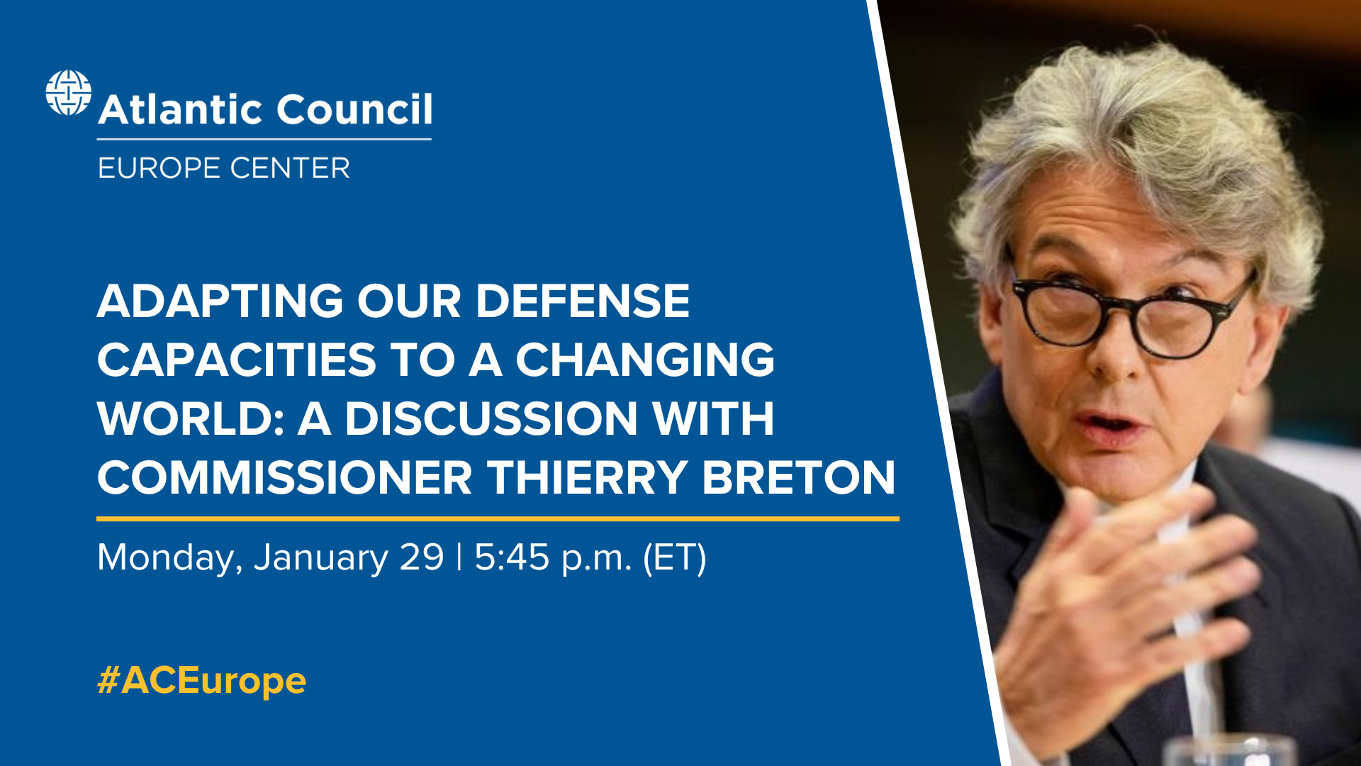 Adapting our defense capacities to a changing world: A discussion with ...