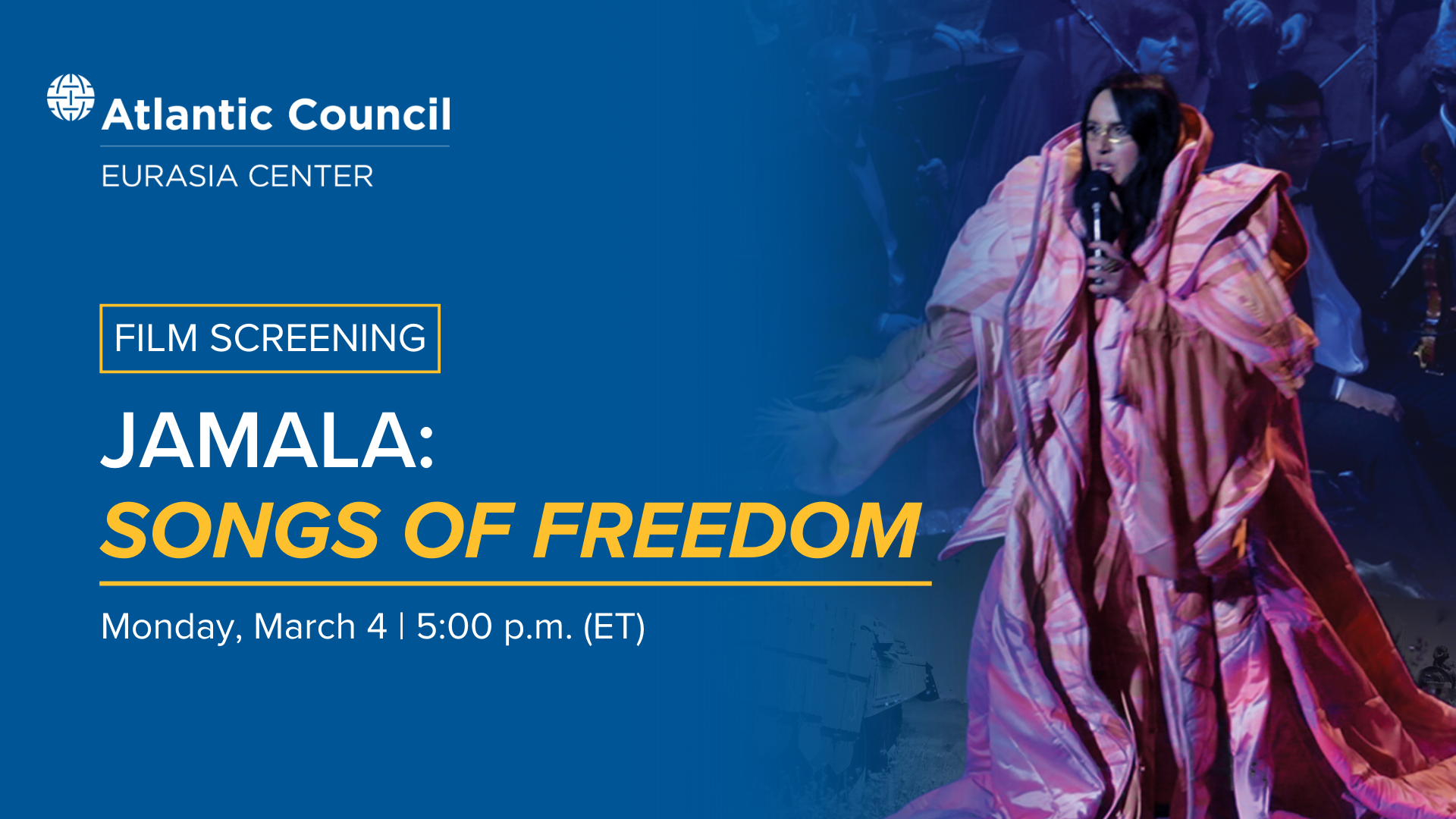 Screening of Jamala: Songs of Freedom - Atlantic Council
