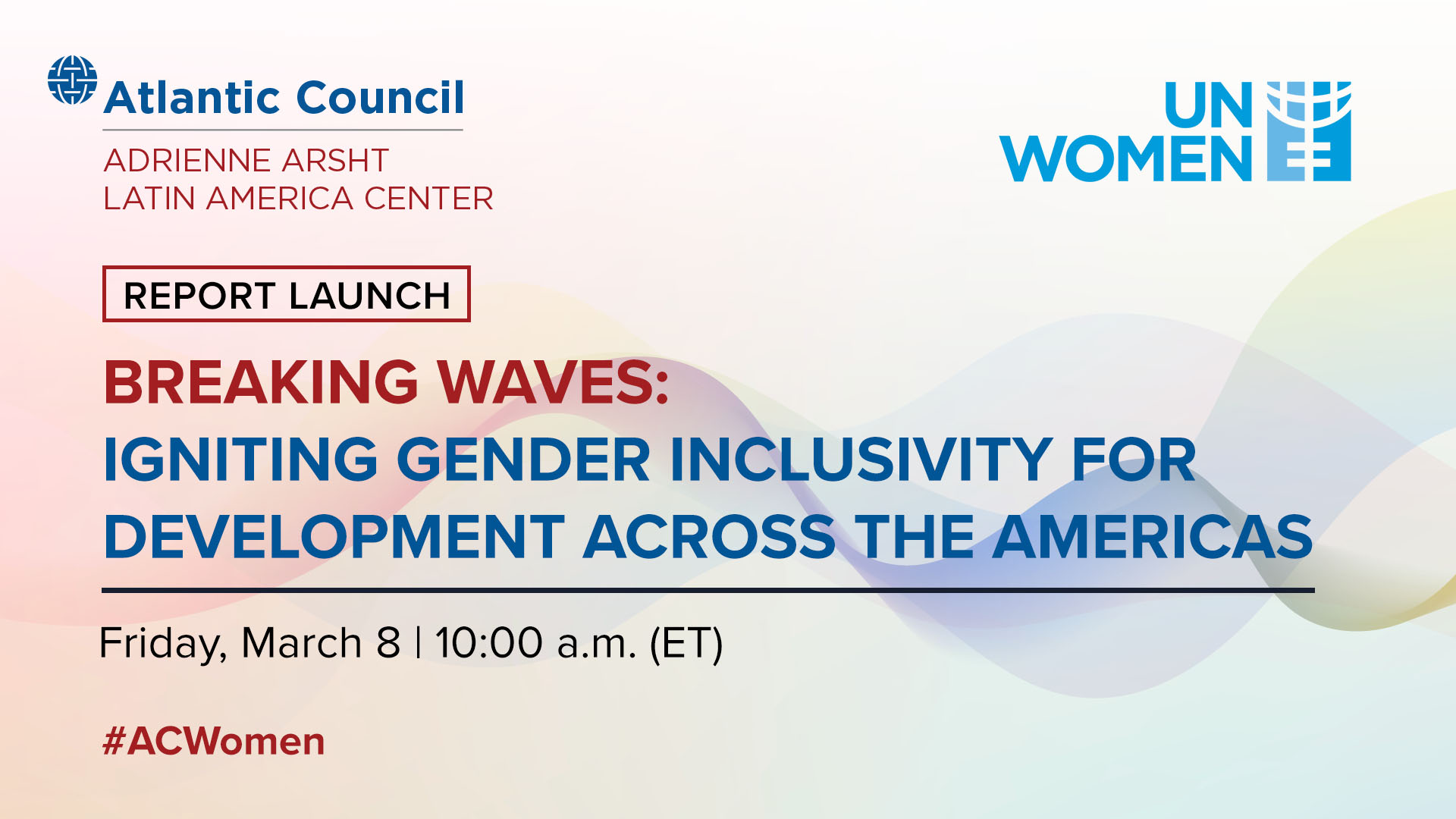 Breaking waves: Igniting gender inclusivity for development across the ...