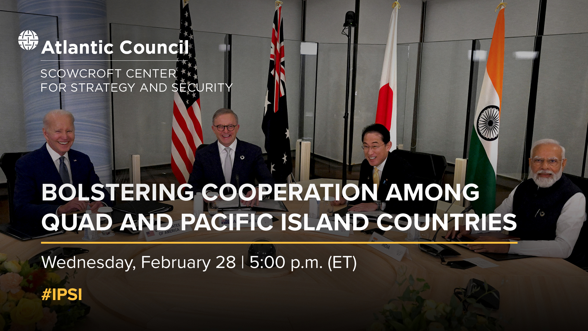 Bolstering cooperation among Quad and Pacific Island countries ...