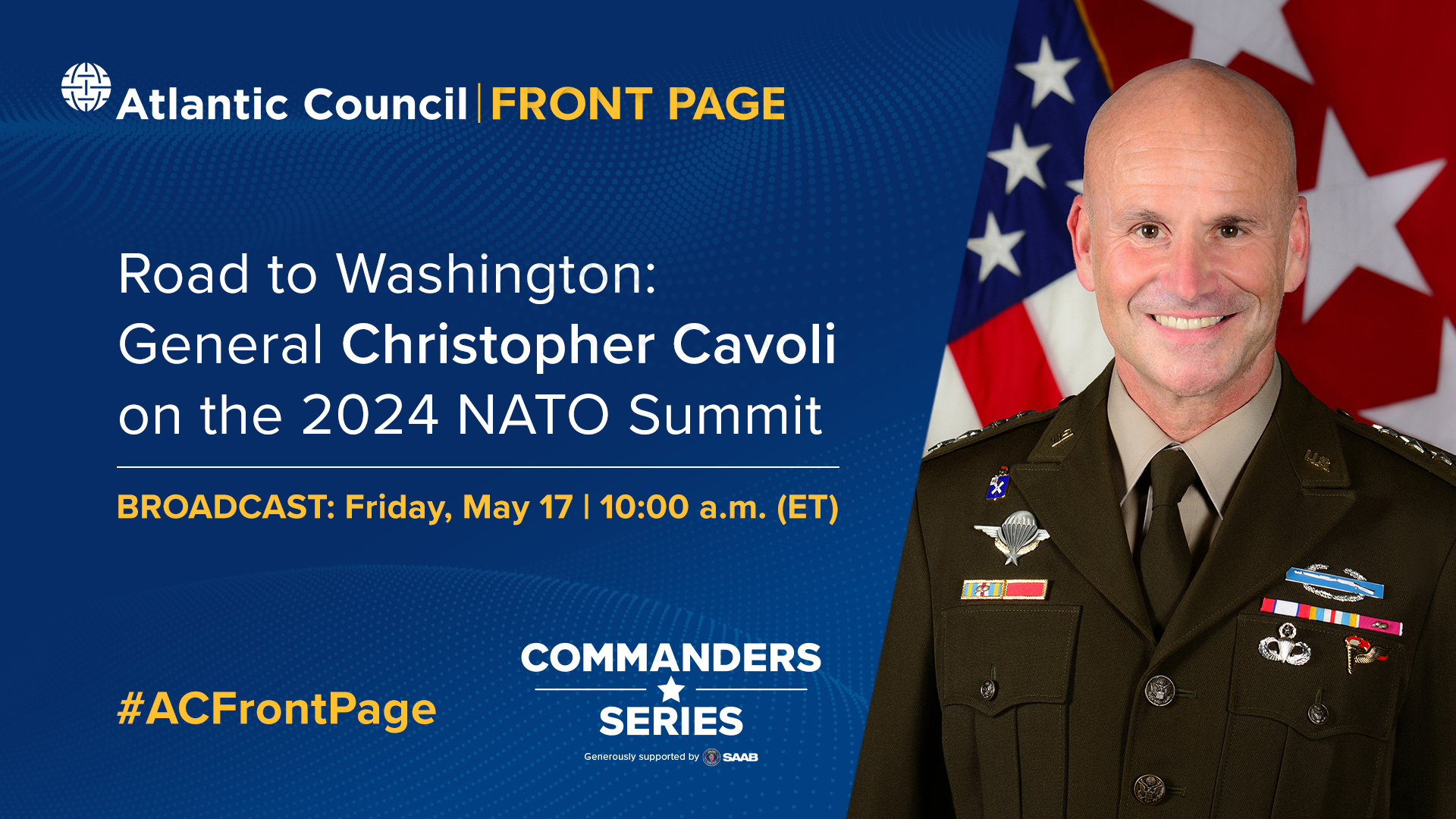 Road to Washington: General Christopher Cavoli on the NATO Summit ...