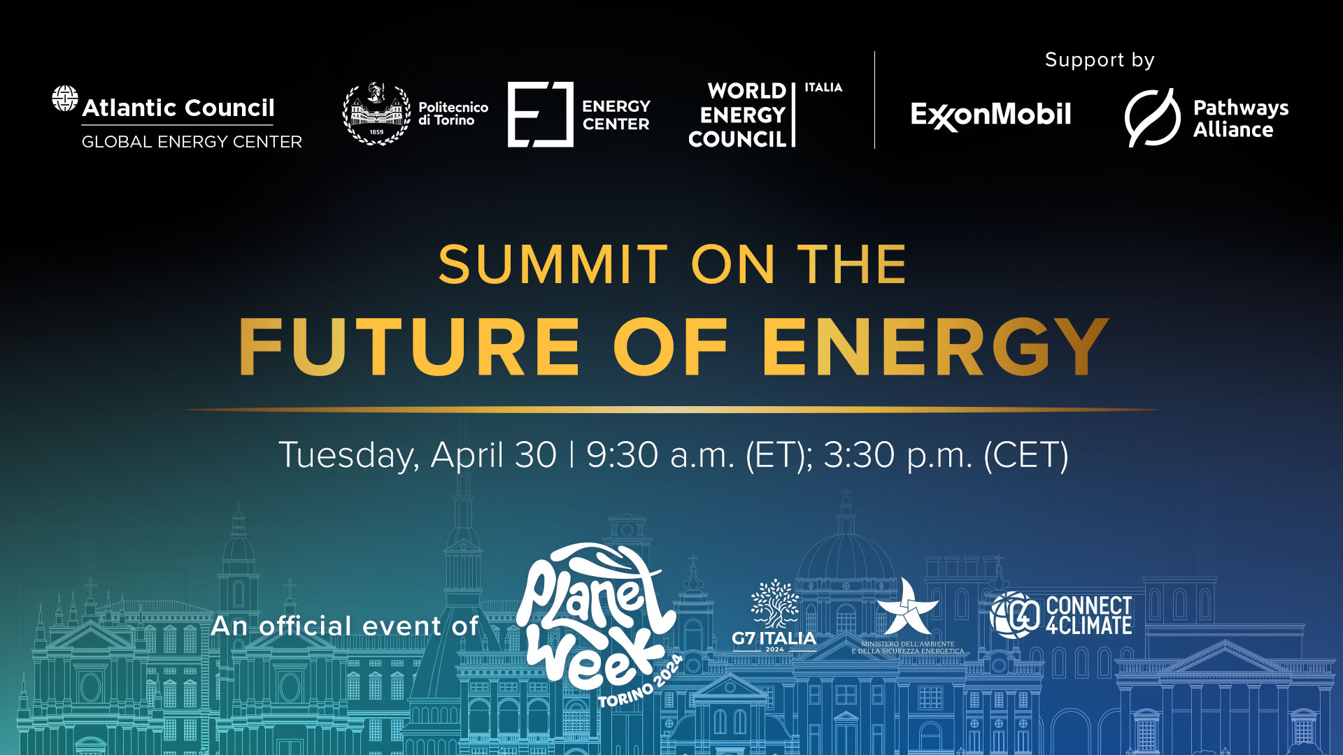 Summit on the future of energy - Atlantic Council