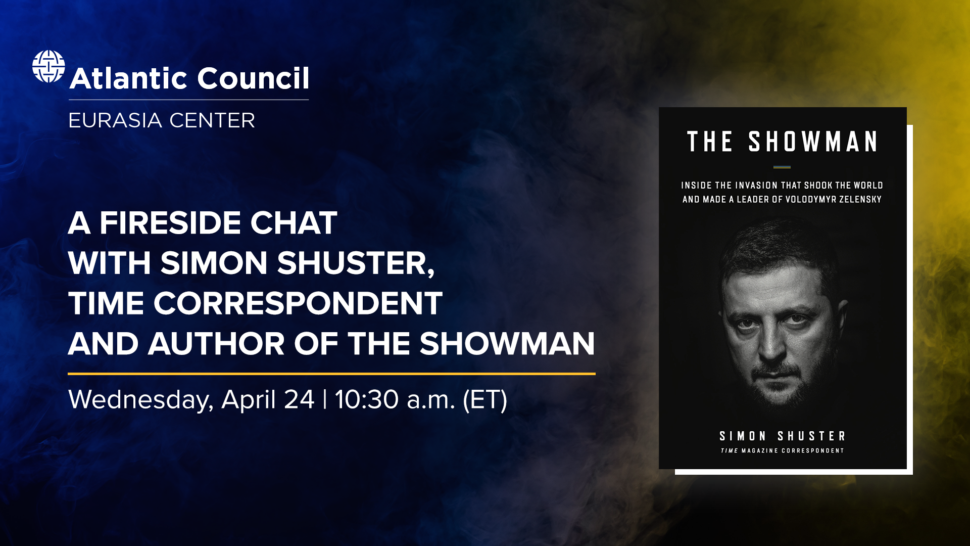 A fireside chat with Simon Shuster, Time correspondent and author of ...