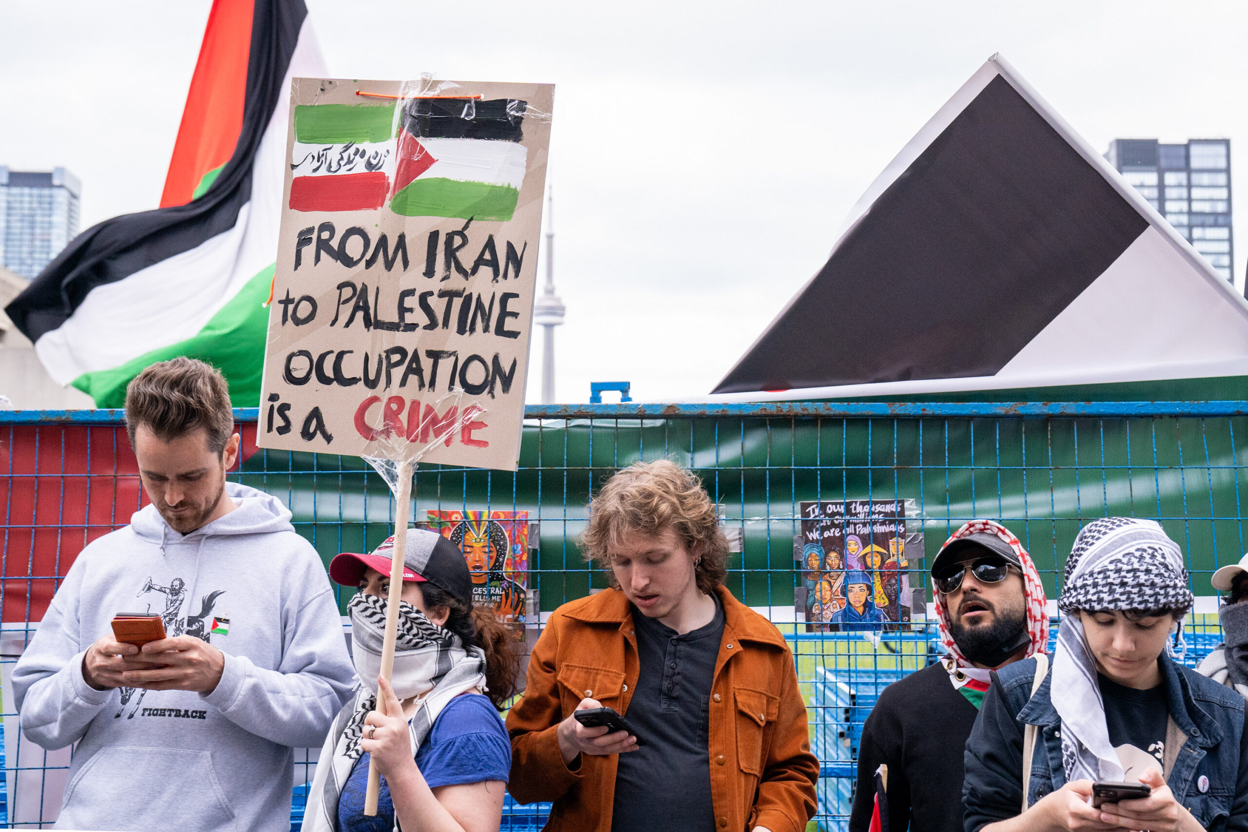 The Islamic Republic claims to support US student protests, but it ...