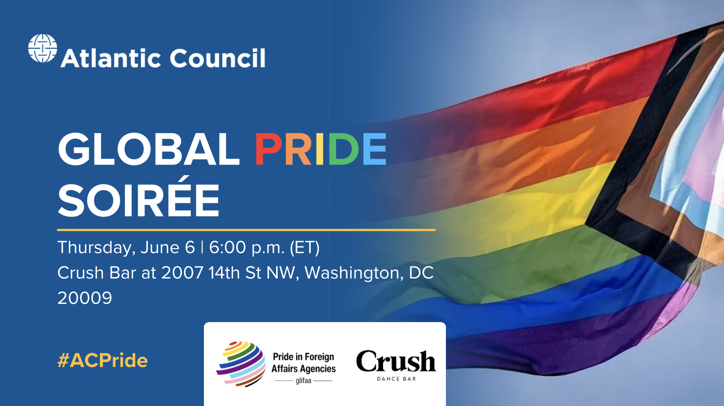 Global Pride soirée - Atlantic Council