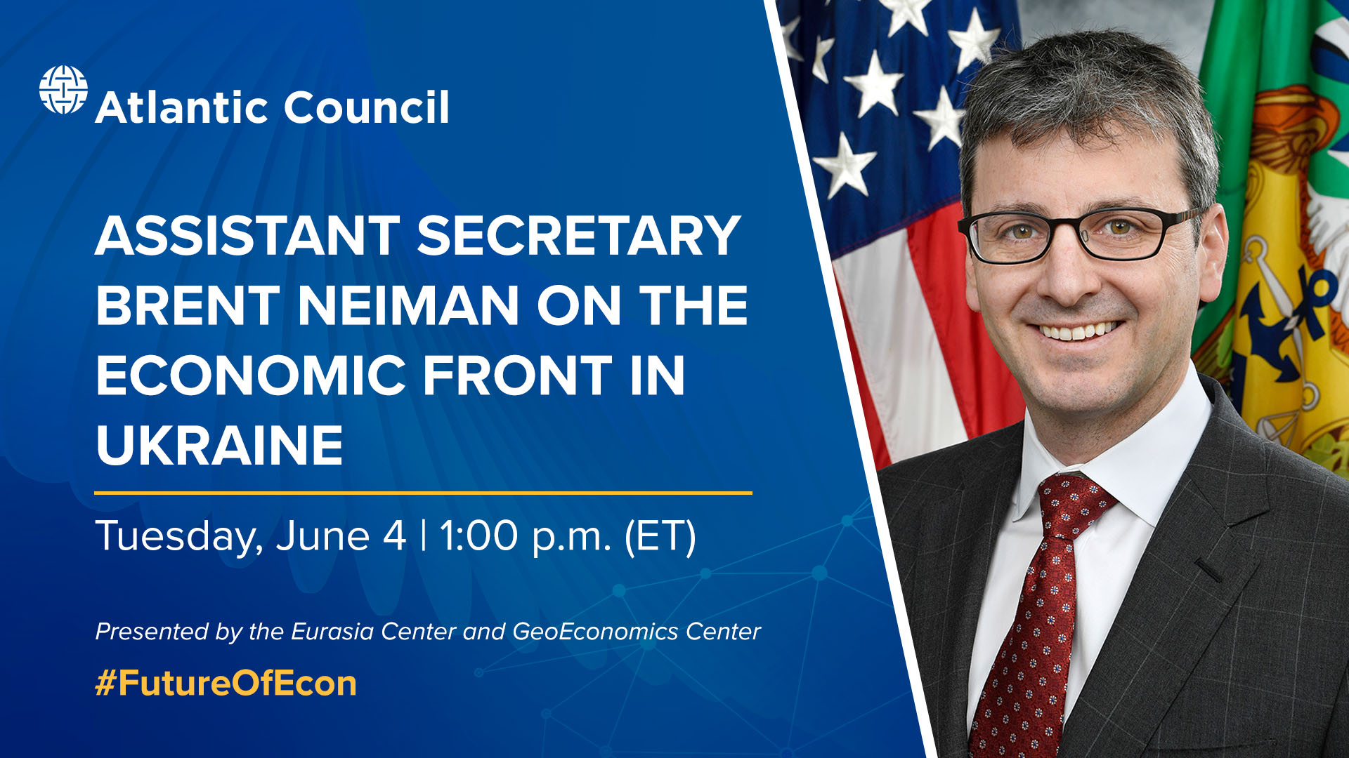 Assistant Secretary Brent Neiman on the economic front in Ukraine ...