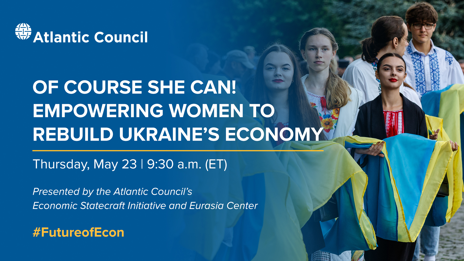 Of course she can! Empowering women to rebuild Ukraine’s economy ...